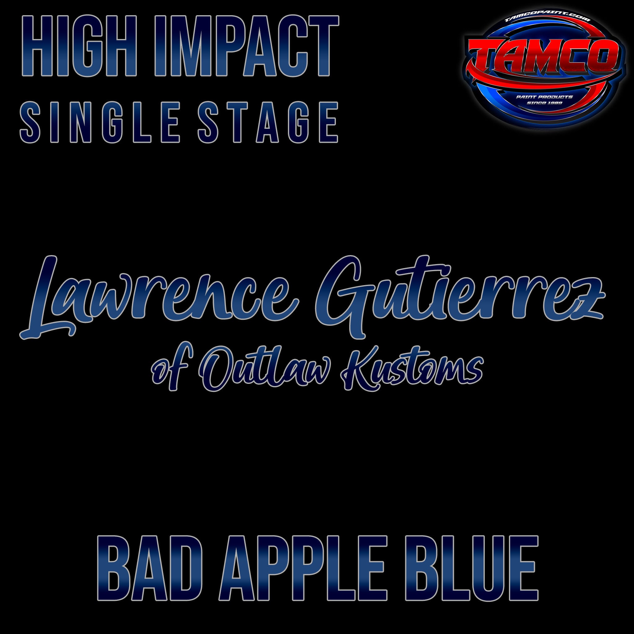Lawrence Gutierrez Bad Apple Blue | OEM High Impact Series Single Stag
