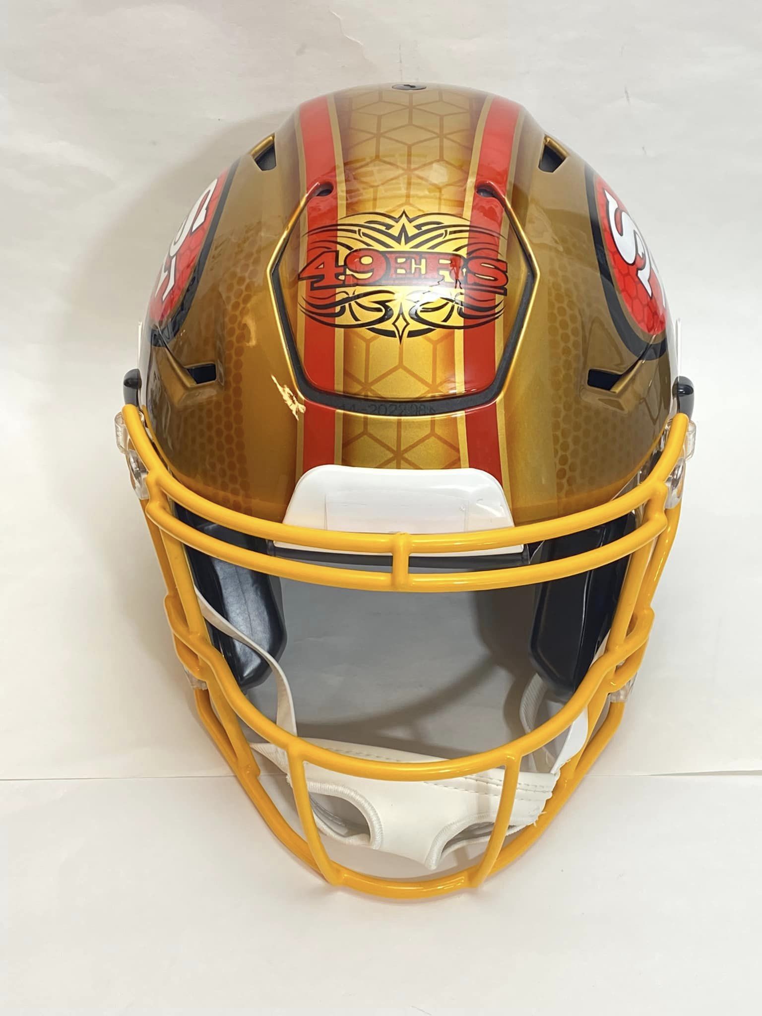 GOLDMEMBER | JEFF SIMON | FOOTBALL HELMET