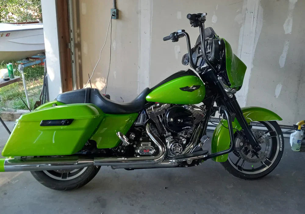 SUBLIME GREEN | CADILLAC JAMES | 2022 HARLEY DAVIDSON STREET GLIDE