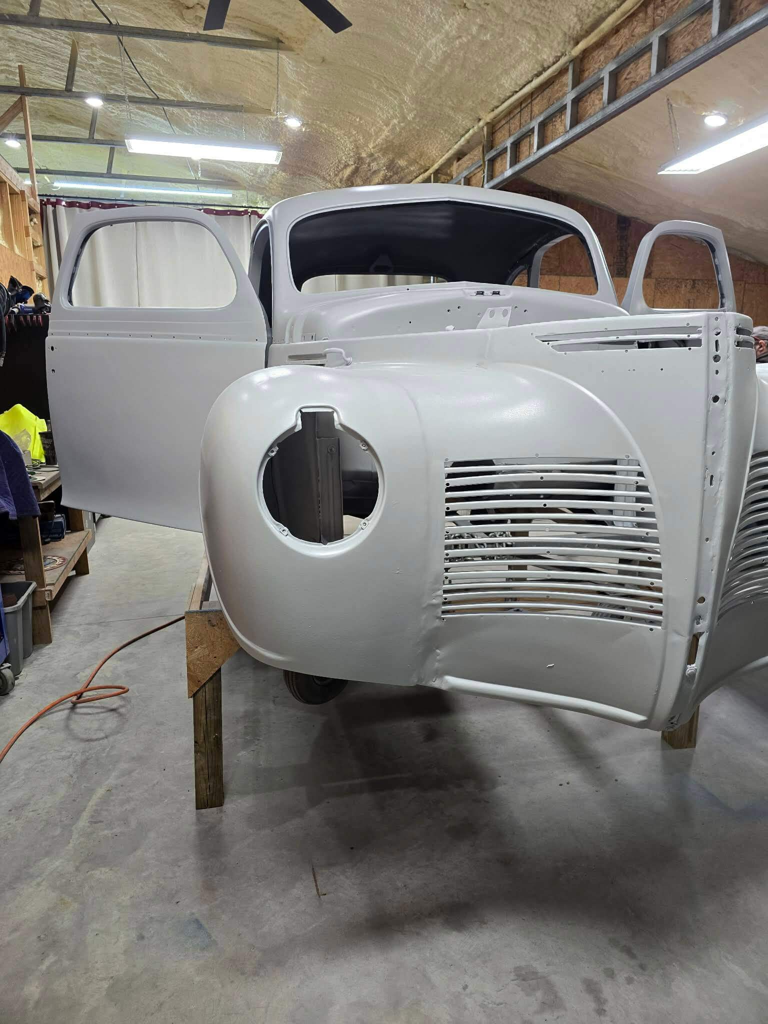 HP5310 GREY DTM PRIMER | CANDE CUSTOMS | 1940 PLYMOUTH COUPE