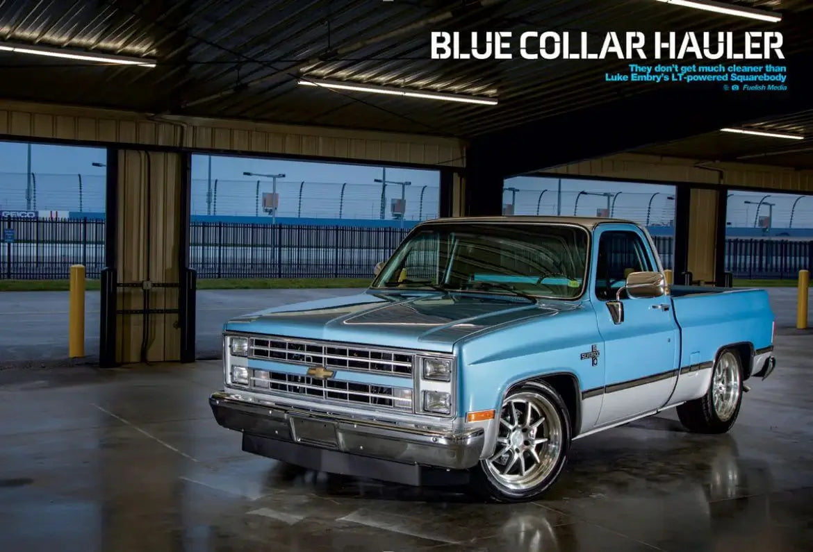 LIGHT BLUE METALLIC | LUKE EMBRY | 1984 CHEVROLET C10