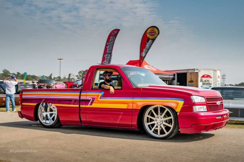PUNK ROCK PINK CANDY PEARL | JOSE MENDOZA | CHEVY SILVERADO LOWRIDER