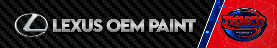 Lexus OEM Paint