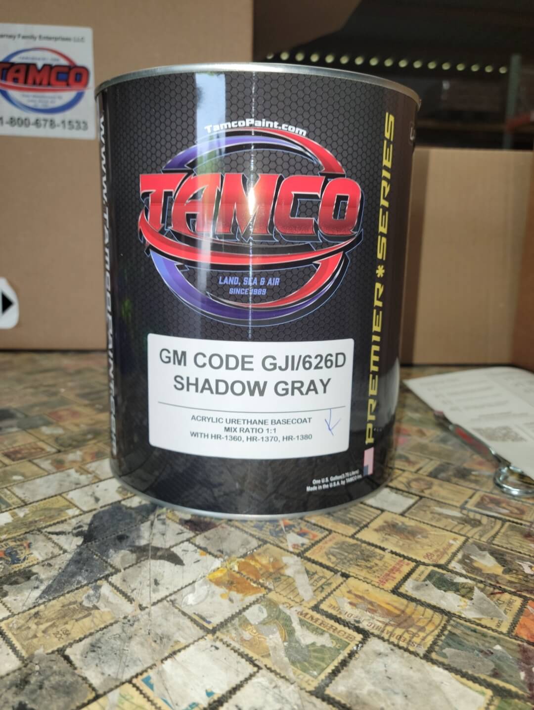 GM Shadow Gray Metallic | GJI / 626D | 2019-2023 | OEM Basecoat