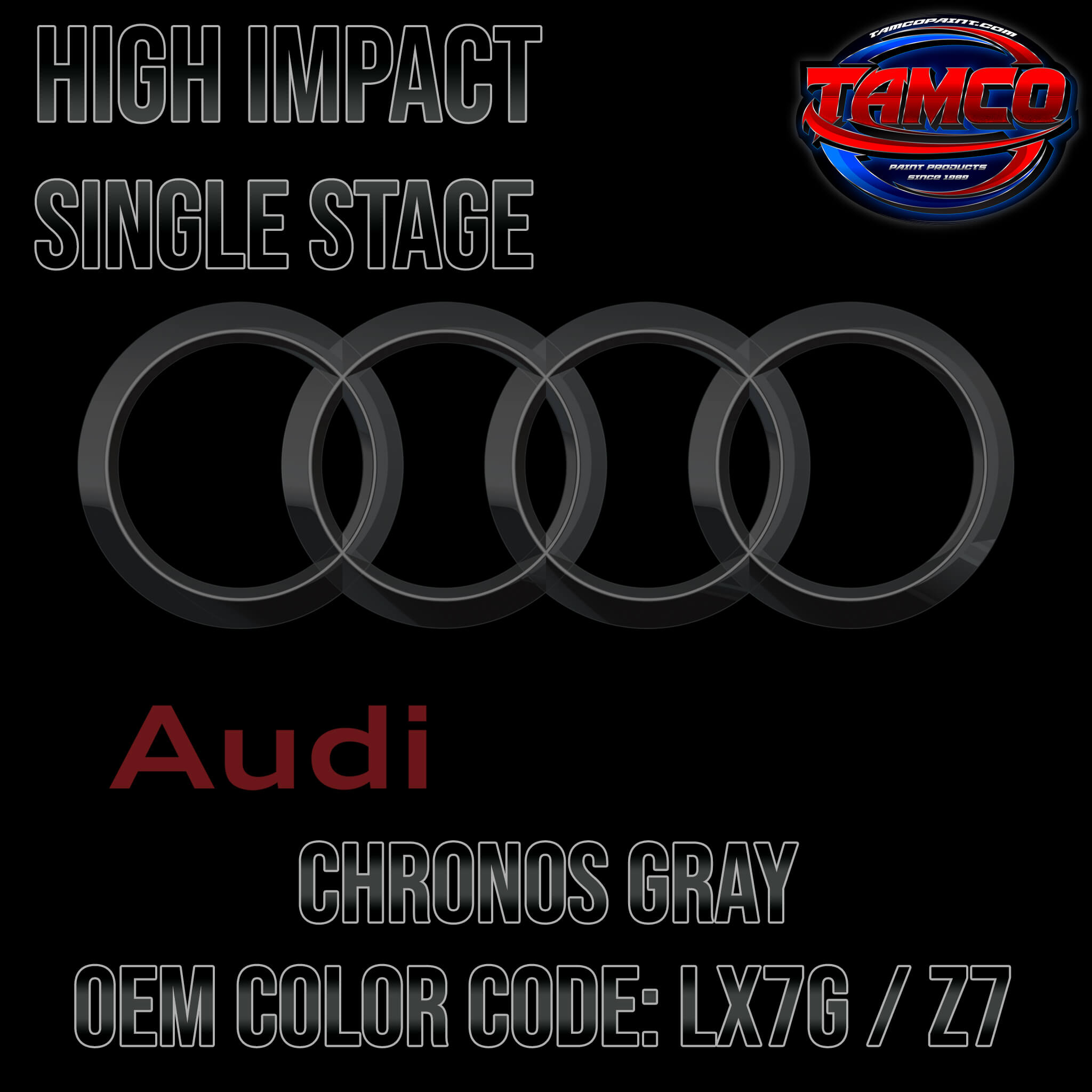 Audi Chronos Gray | LX7G / Z7 | 2019-2024 | OEM High Impact Series Sin
