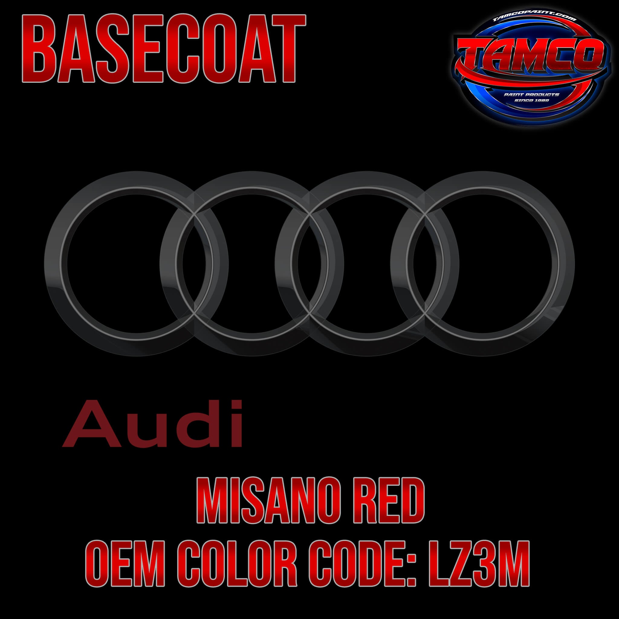 Audi Misano Red | LZ3M | 2002-2021 | OEM Basecoat