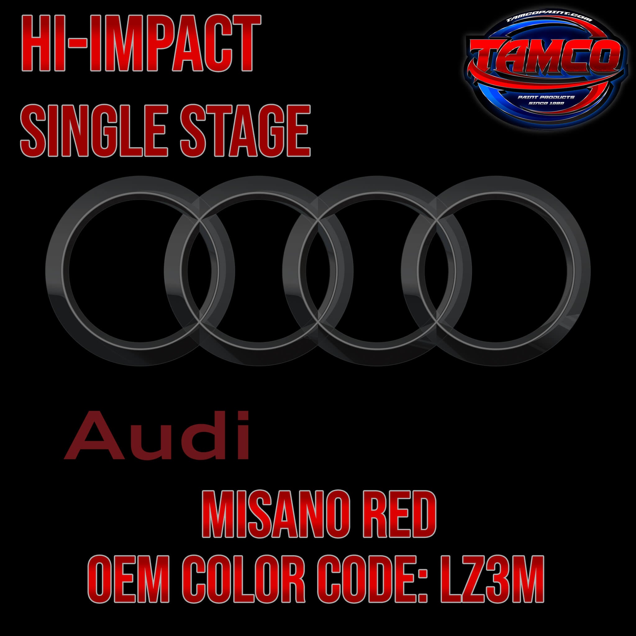 Audi Misano Red | LZ3M | 2002-2021 | OEM High Impact Series Single Sta