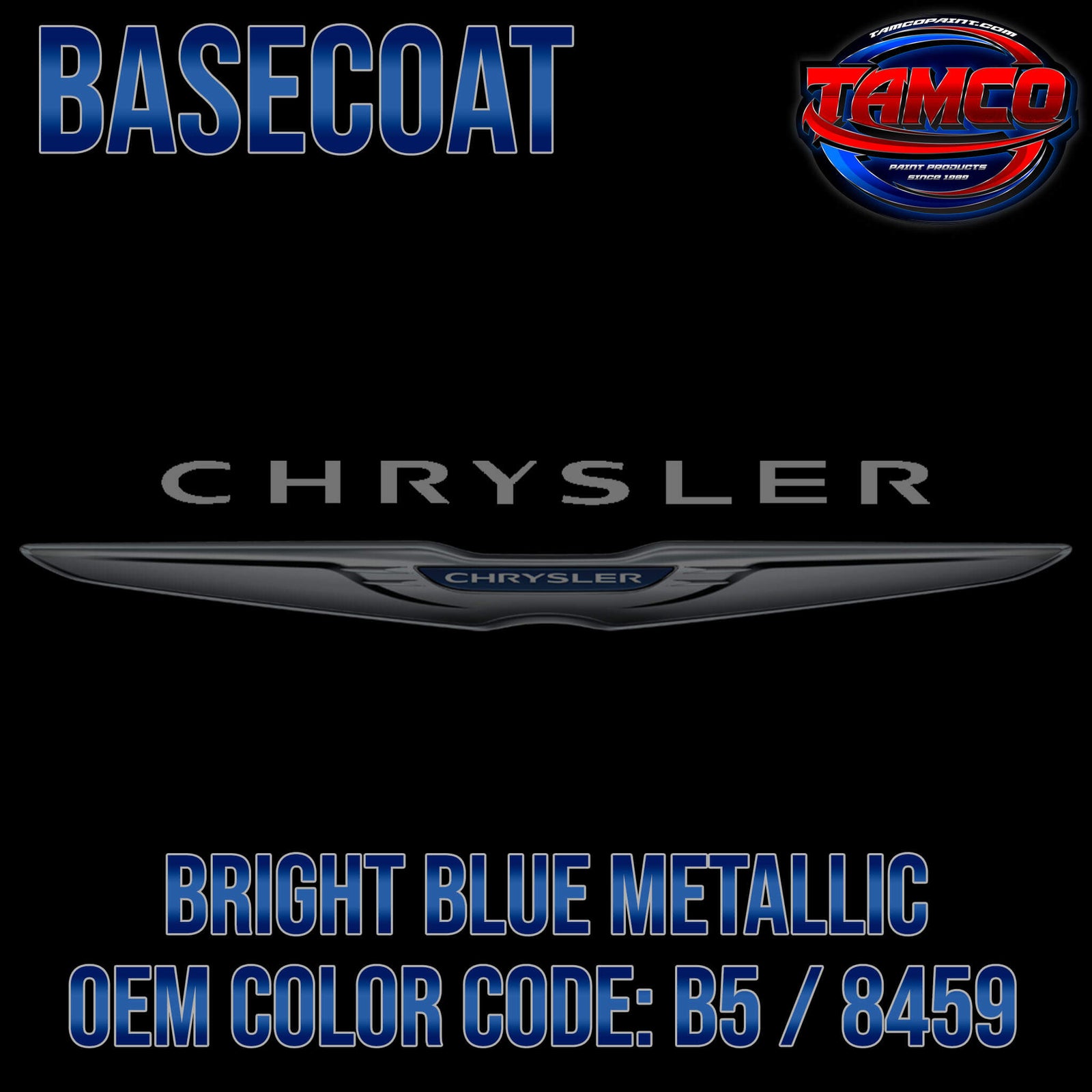 Chrysler Bright Blue Metallic | B5 / 8459 | 1969-1970 | OEM Basecoat