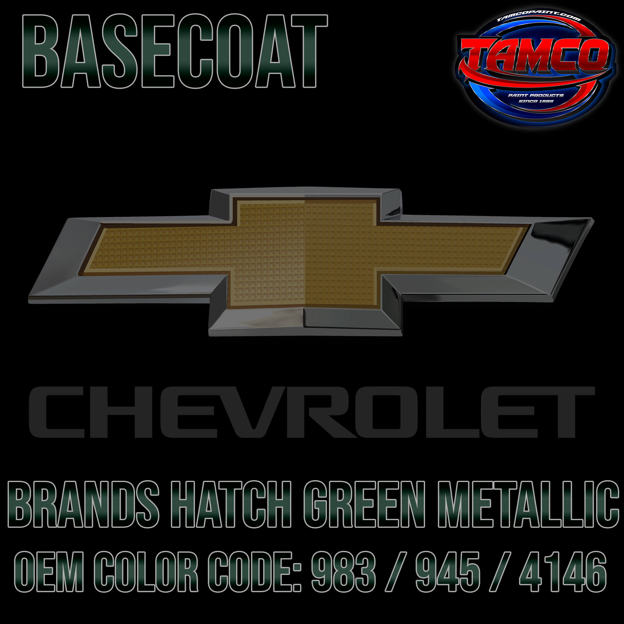 Chevrolet Brands Hatch Green Metallic | 983 / 945 / 4146 | 1971-1973