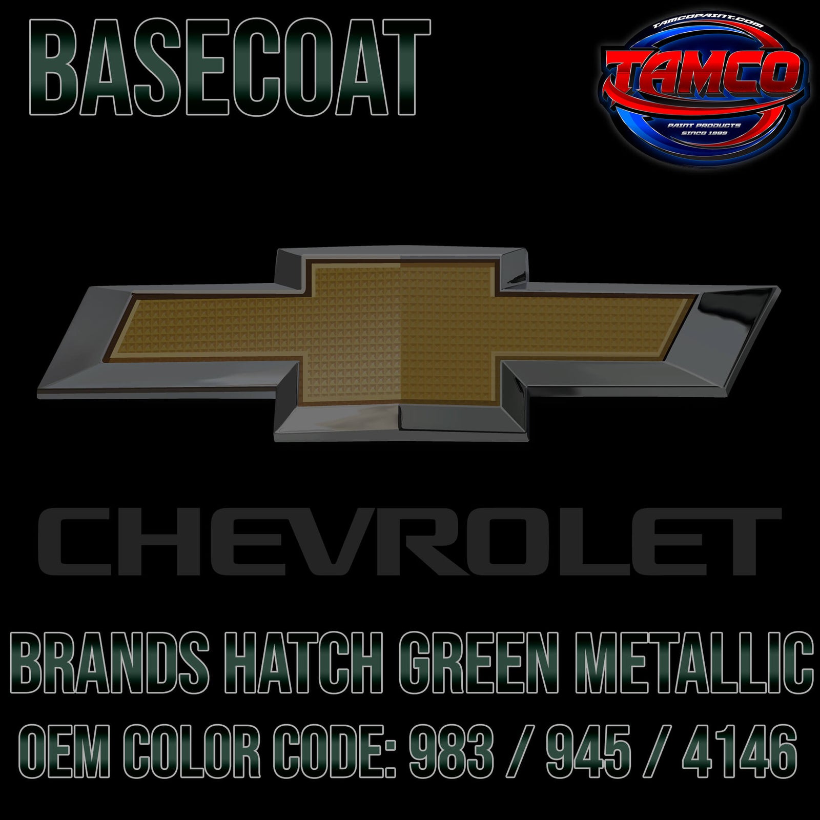 Chevrolet Brands Hatch Green Metallic | 983 / 945 / 4146 | 1971-1973