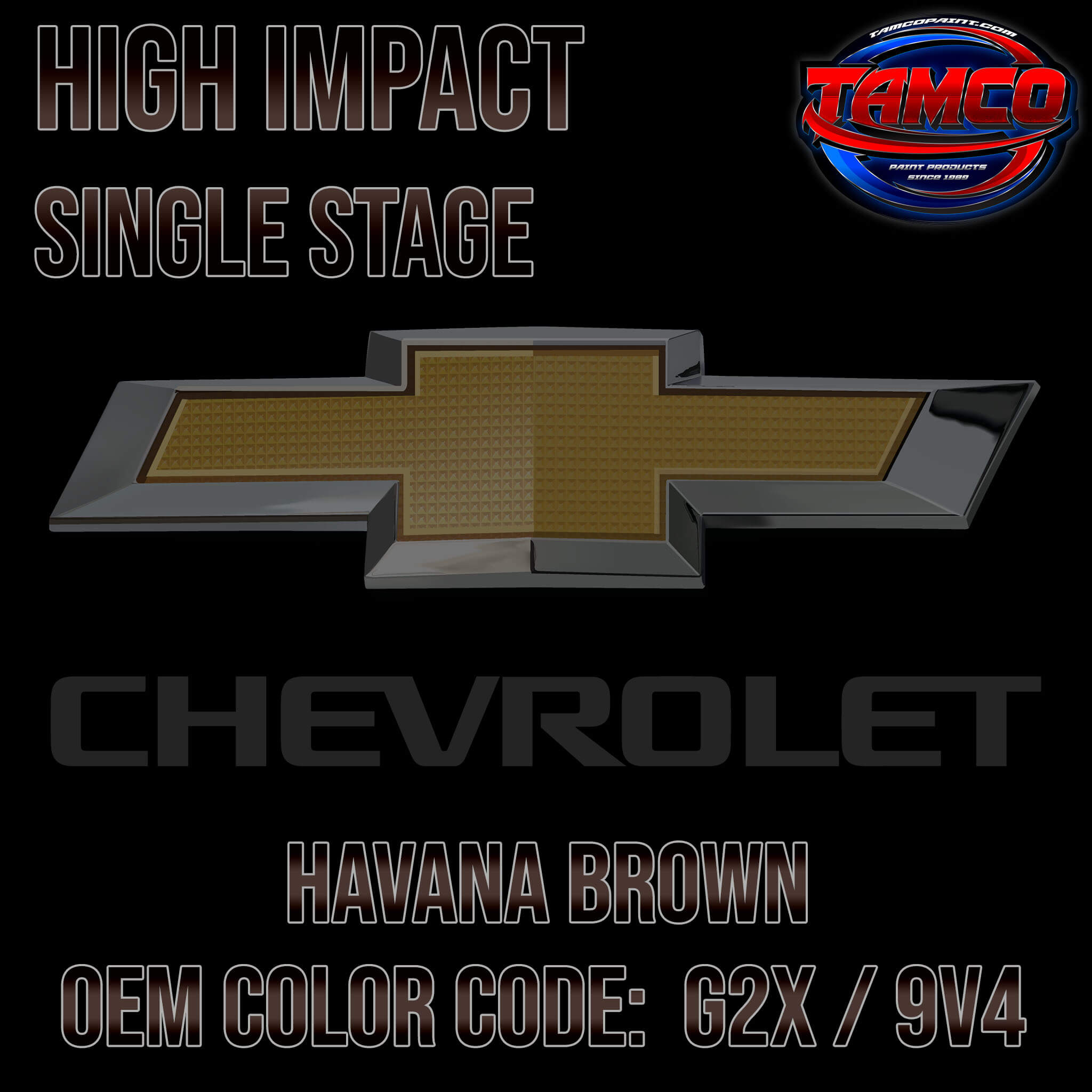 Chevrolet Havana Brown | G2X / 9V4 | 2018-2024 | OEM High Impact Serie