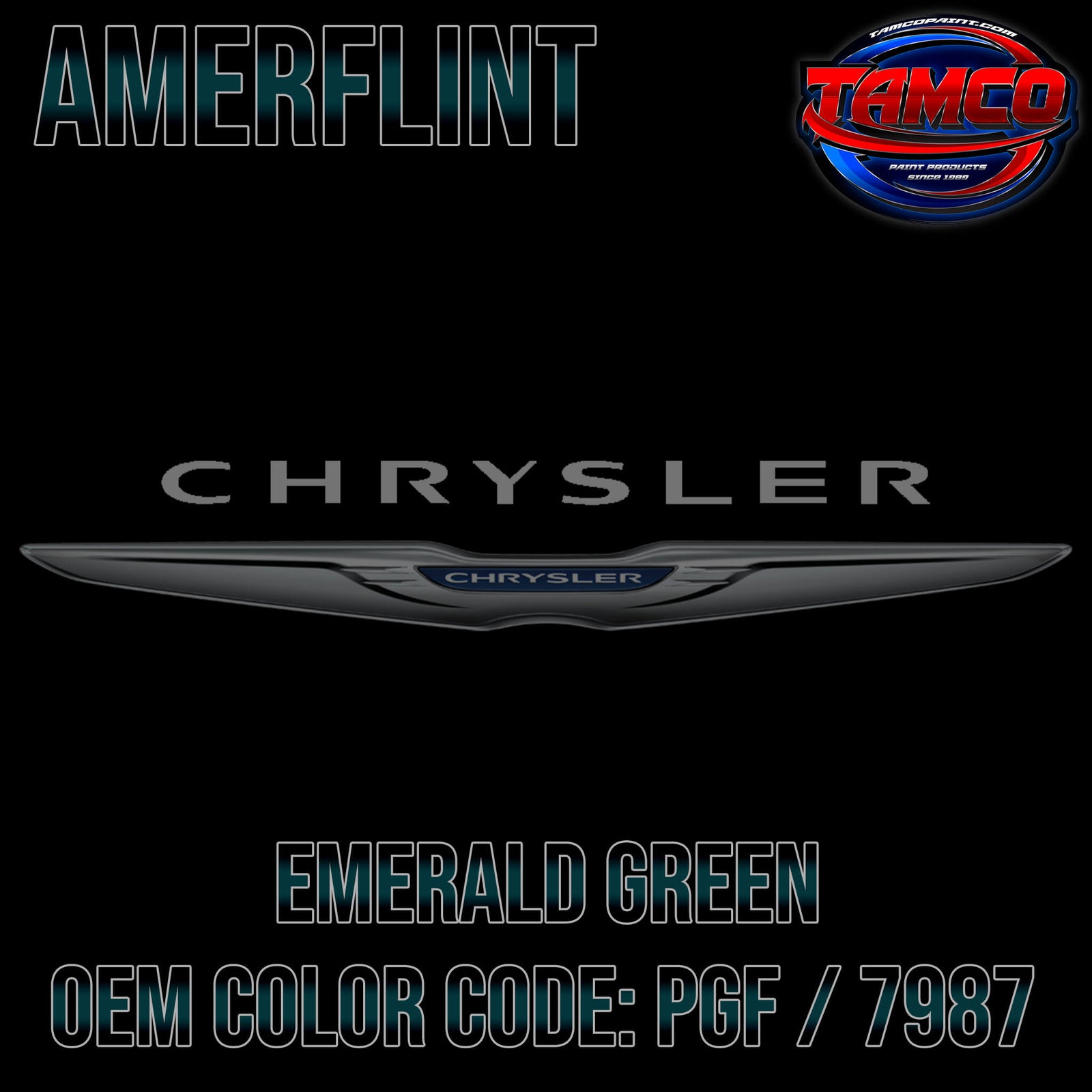 Chrysler Emerald Green | PGF / 7987 | 1992-2000 | OEM Amerflint II Ser