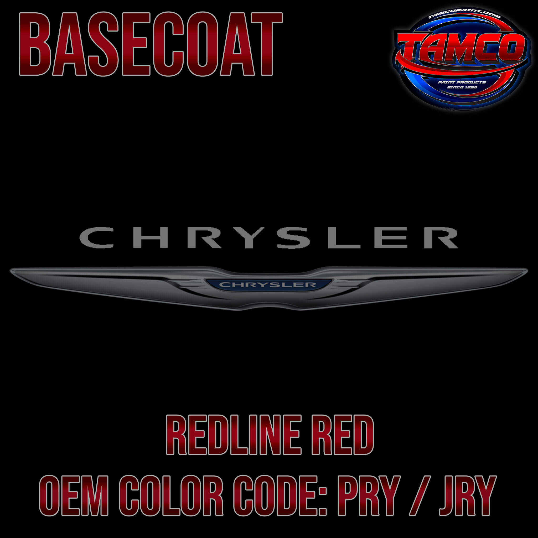 Chrysler Redline Red | PRY / JRY | 2011-2018 | OEM 2K Tri-Stage Baseco