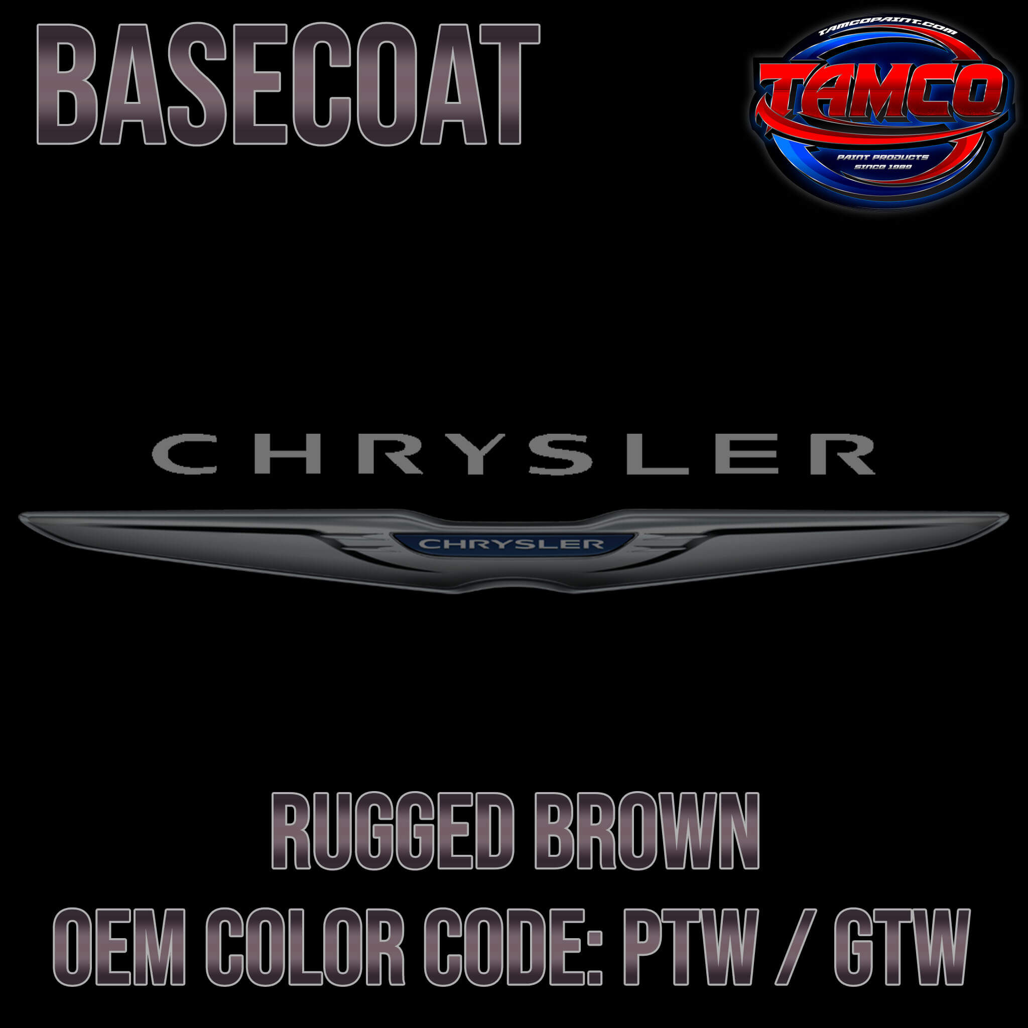 Chrysler Rugged Brown | PTW / GTW | 2009-2020 | OEM Basecoat