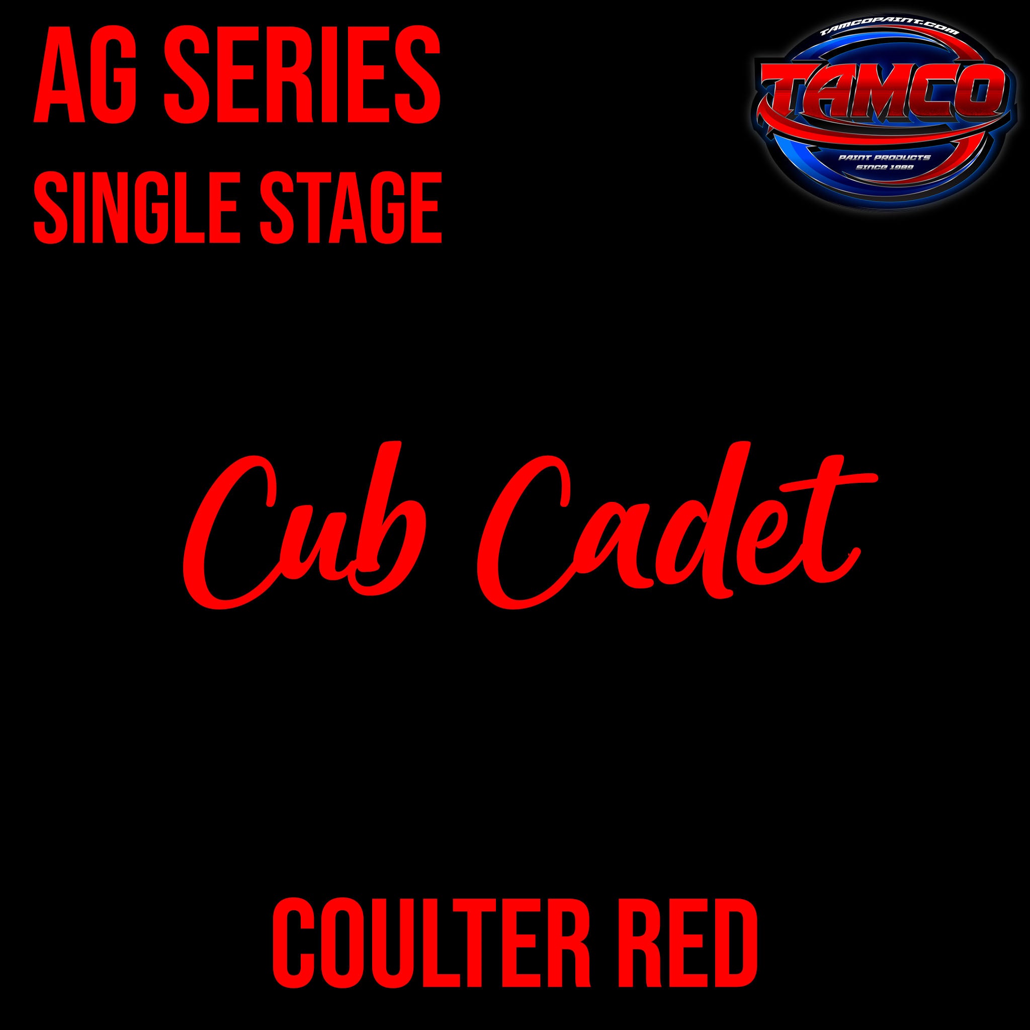 Coulter Red | AG Series Single Stage