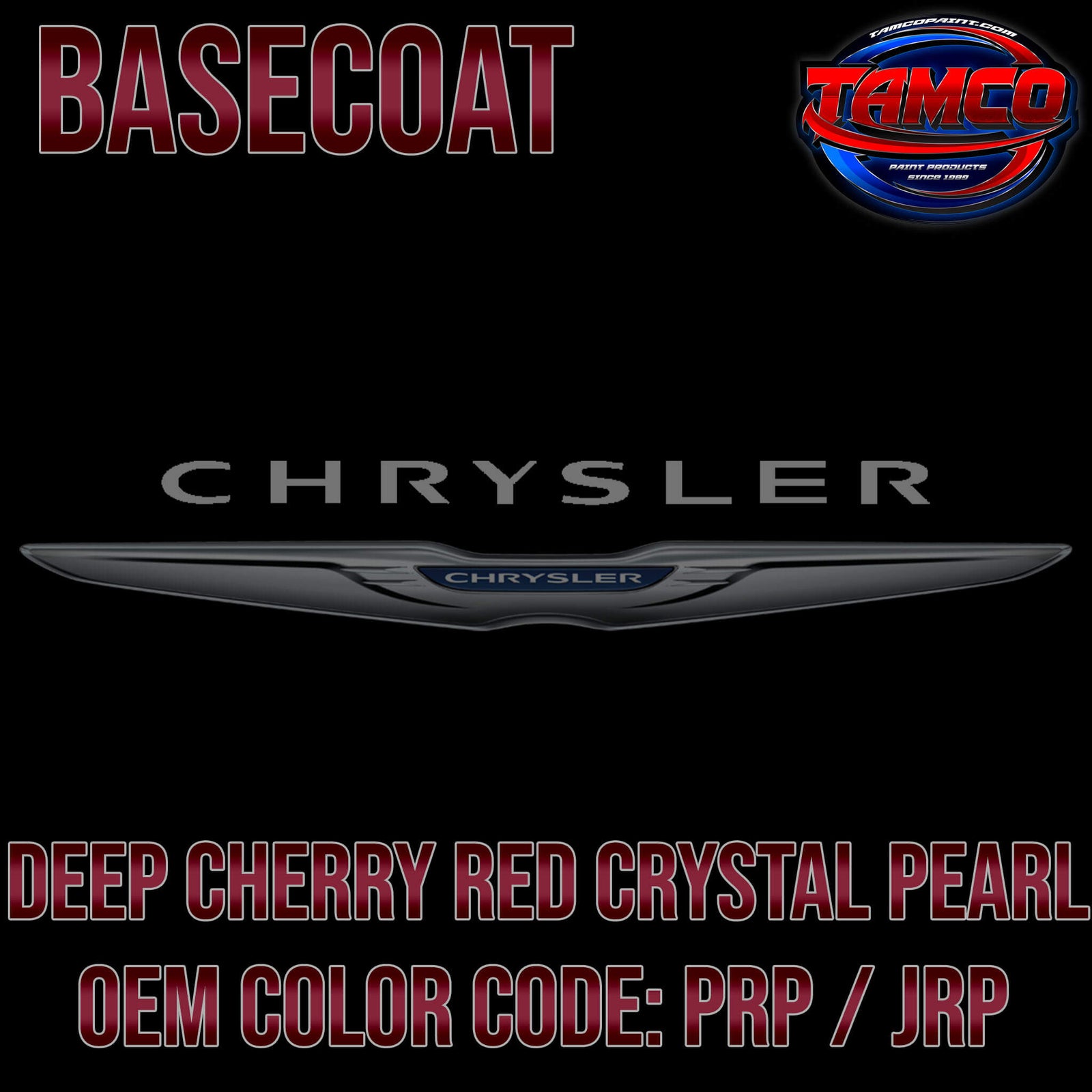 Chrysler Deep Cherry Red Crystal Pearl | PRP / JRP | 2010-2022 | OEM B