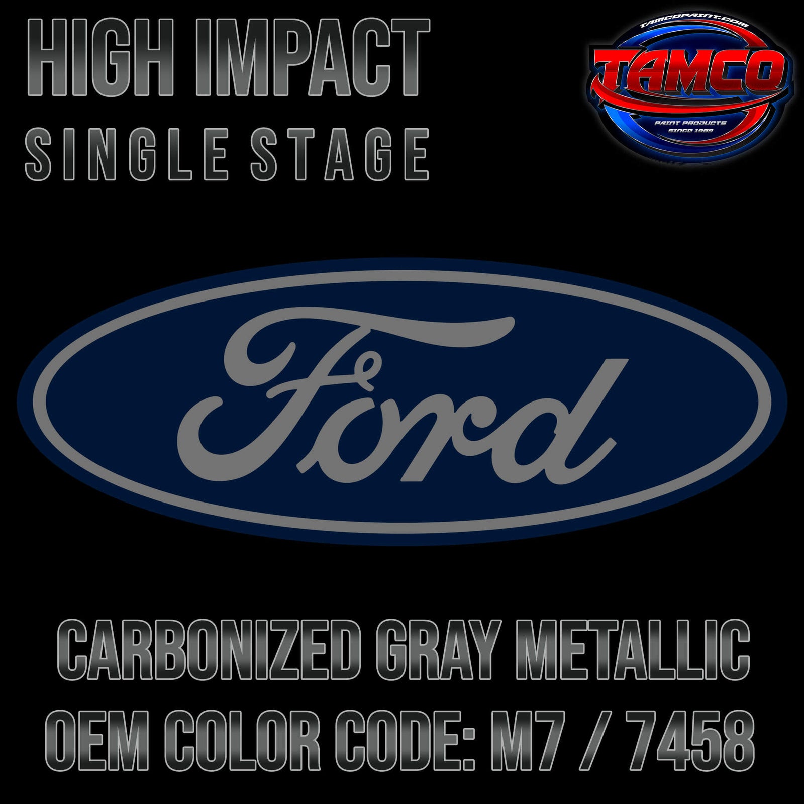 Ford Carbonized Gray Metallic | M7 / 7458 | 2021-2024 | OEM High Impac
