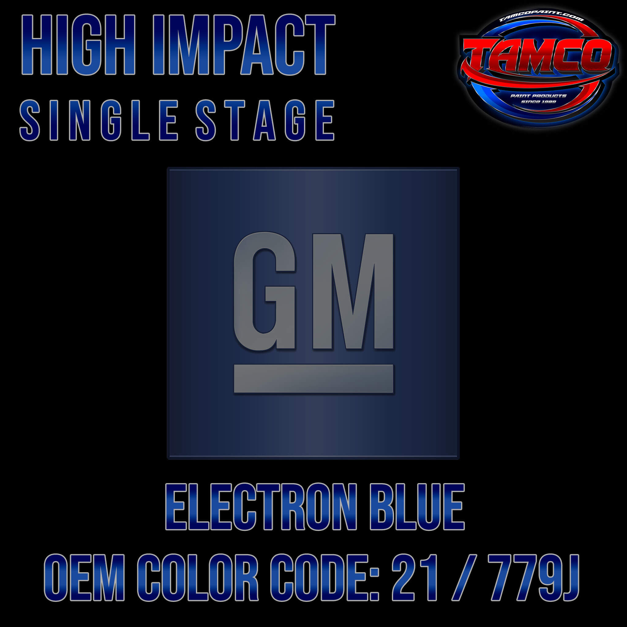 GM Electron Blue | 21 / 779J | 2002-2003 | OEM High Impact Single Stag