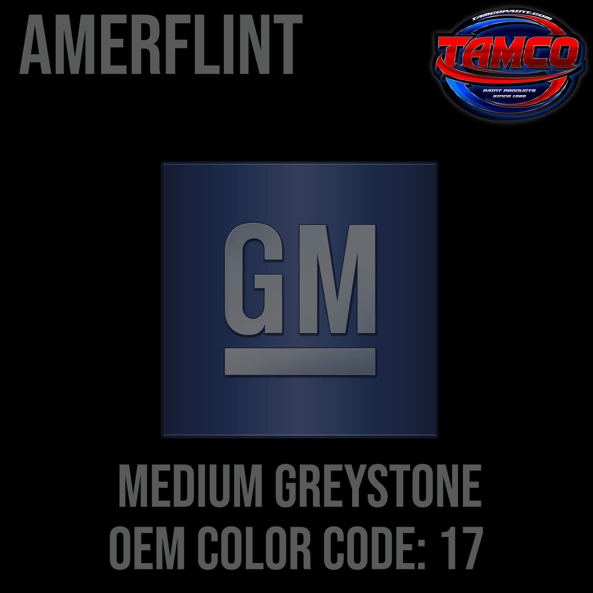 GM Medium Greystone | 17 | 1975-1983 | OEM Amerflint II Series Single