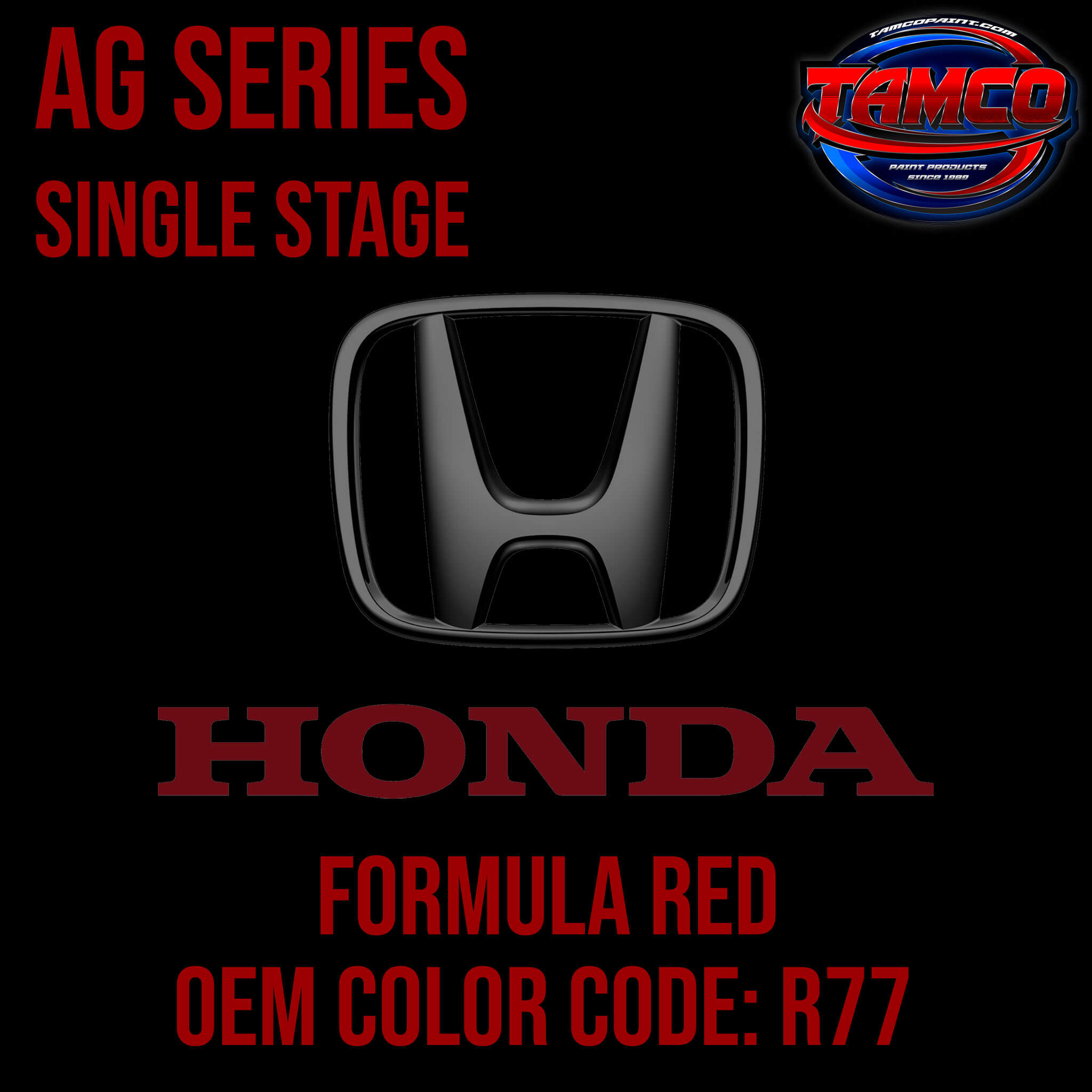 Honda Formula Red | R77 | 1991-1999 | OEM AG Series Single Stage