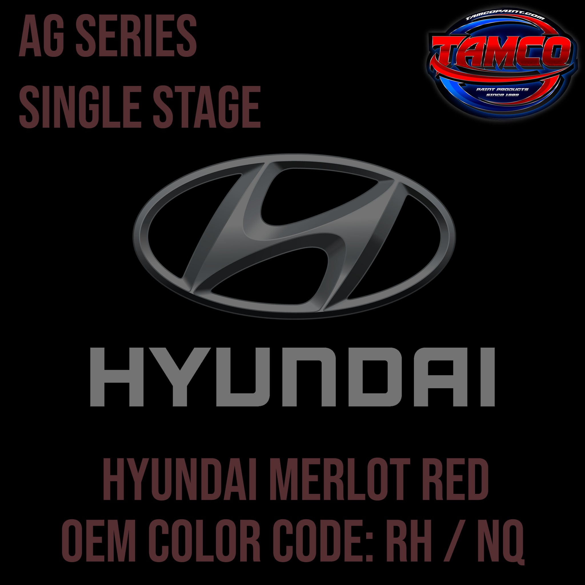 Hyundai Merlot Red | RH | 2001-2015 | OEM AG Series Single Stage