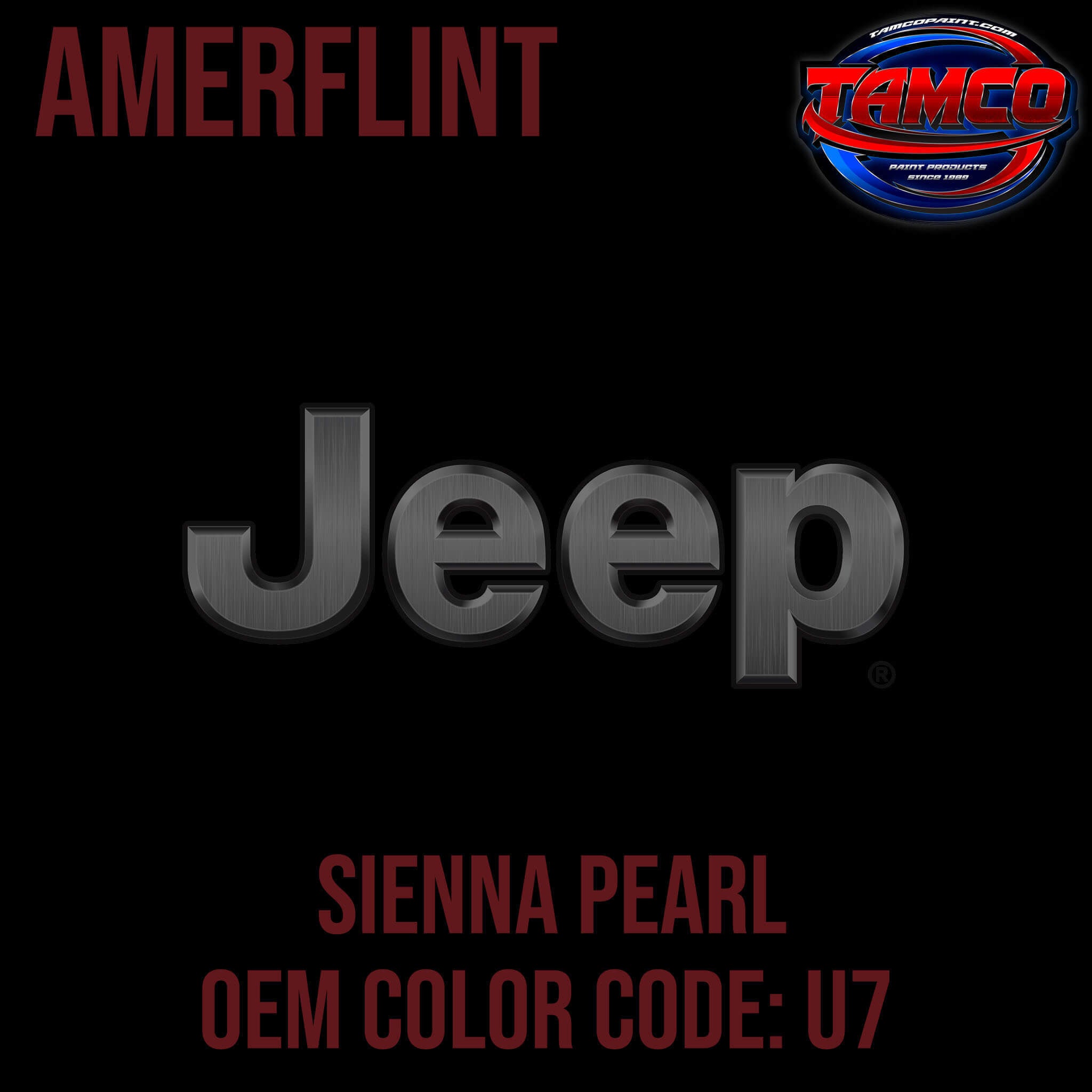 Jeep Sienna Pearl | U7 | 2000-2004 | OEM Amerflint II Series Single St