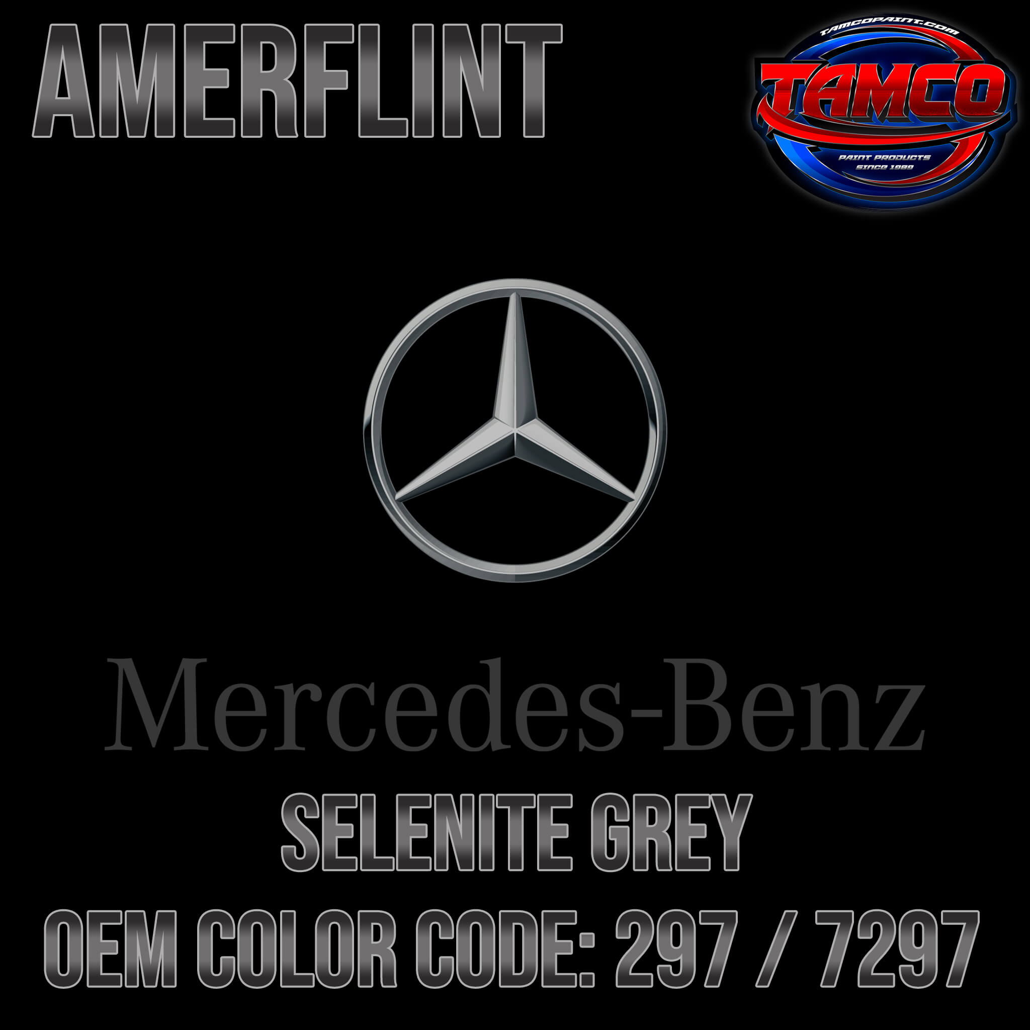 Mercedes Benz Selenite Grey | 297 / 7297 | 2018-2022 | OEM Amerflint I