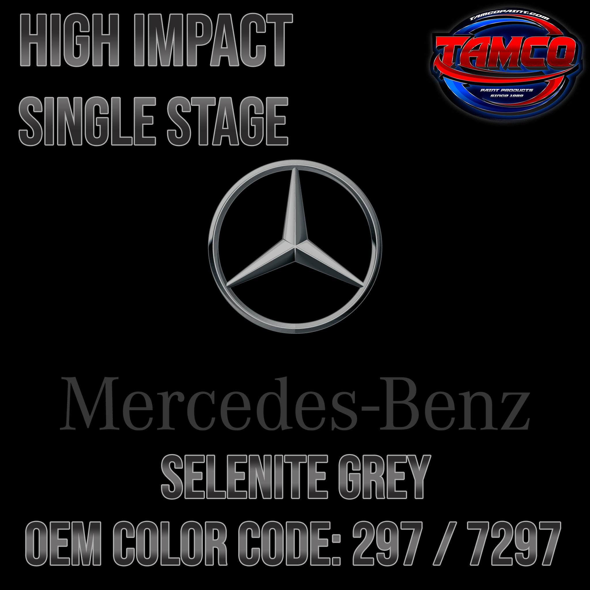 Mercedes Benz Selenite Grey | 297 / 7297 | 2018-2022 | OEM High Impact