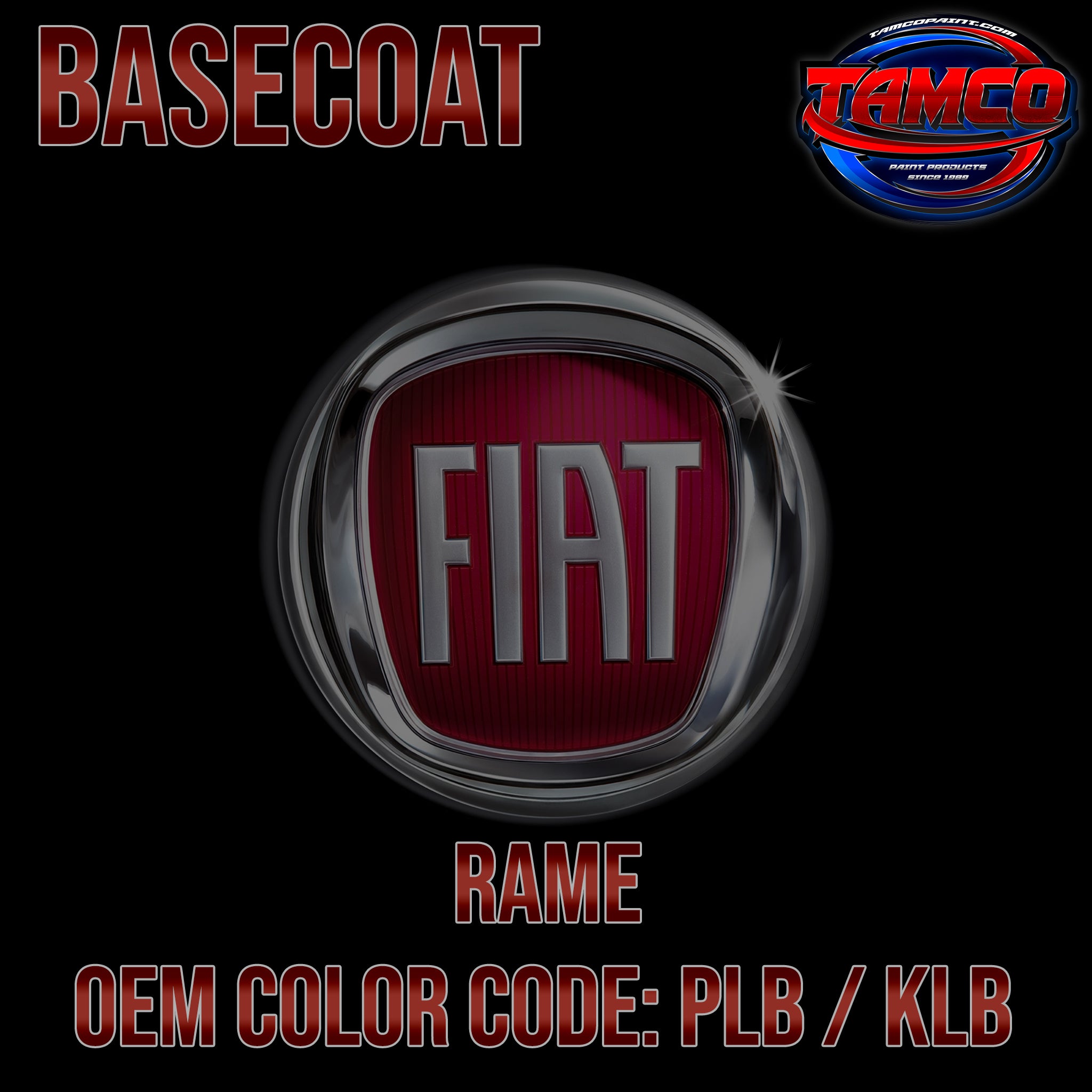 Fiat Rame | PLB / KLB | 2011-2017 | OEM Basecoat