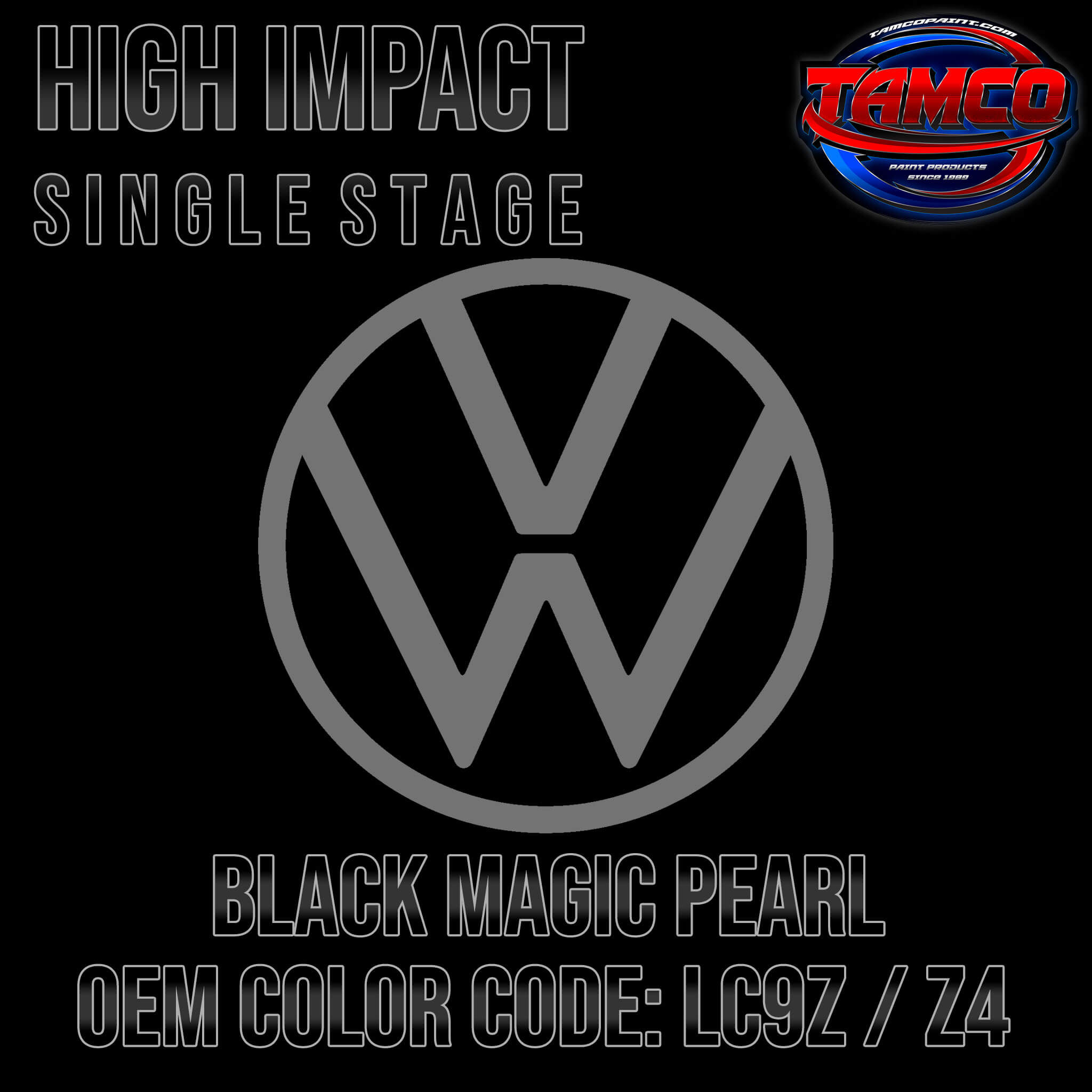 Volkswagen Black Magic Pearl | LC9Z / Z4 | 1995-2010 | OEM High Impact
