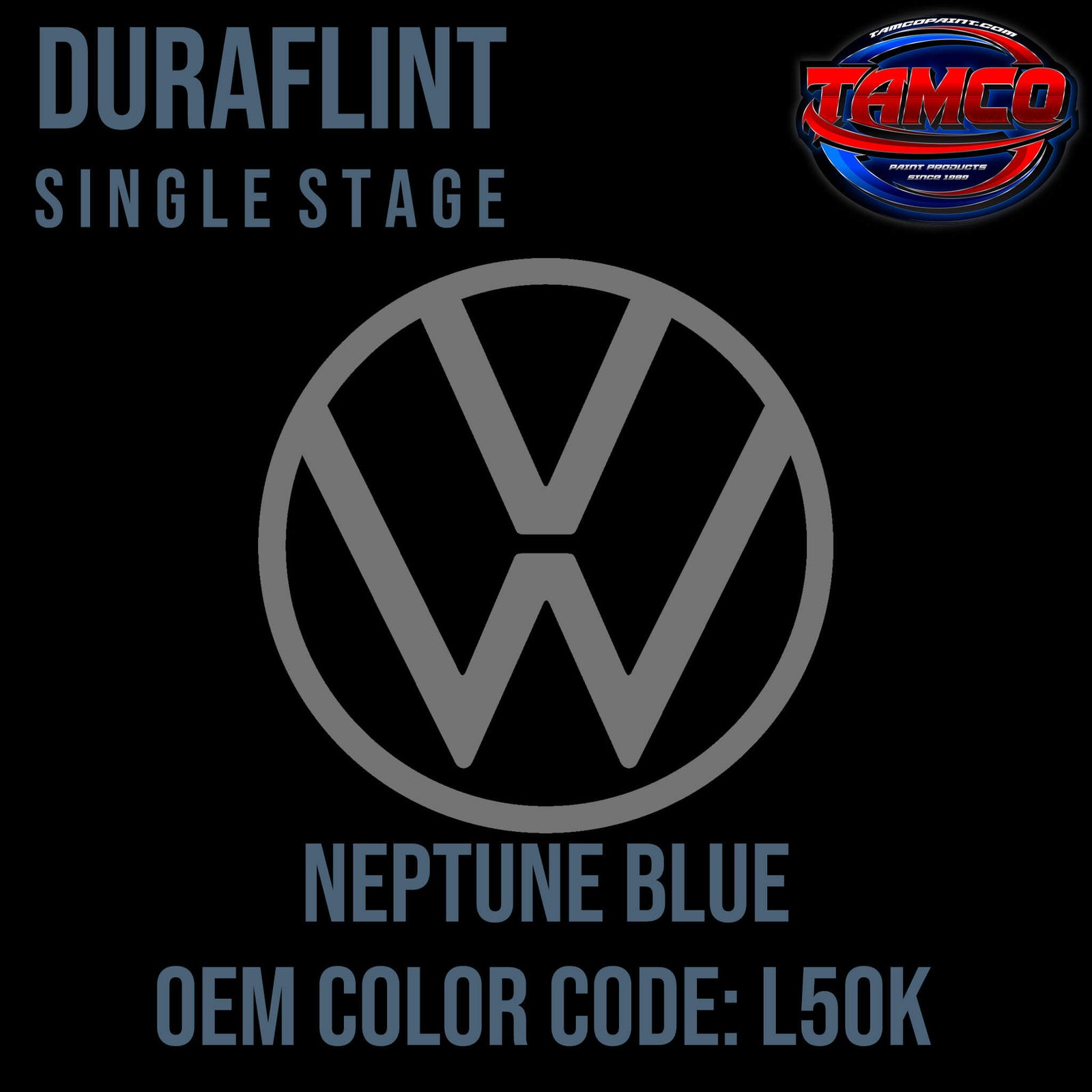 Volkswagen Neptune Blue | L50K / J6 | 1967-1978 | OEM DuraFlint Series