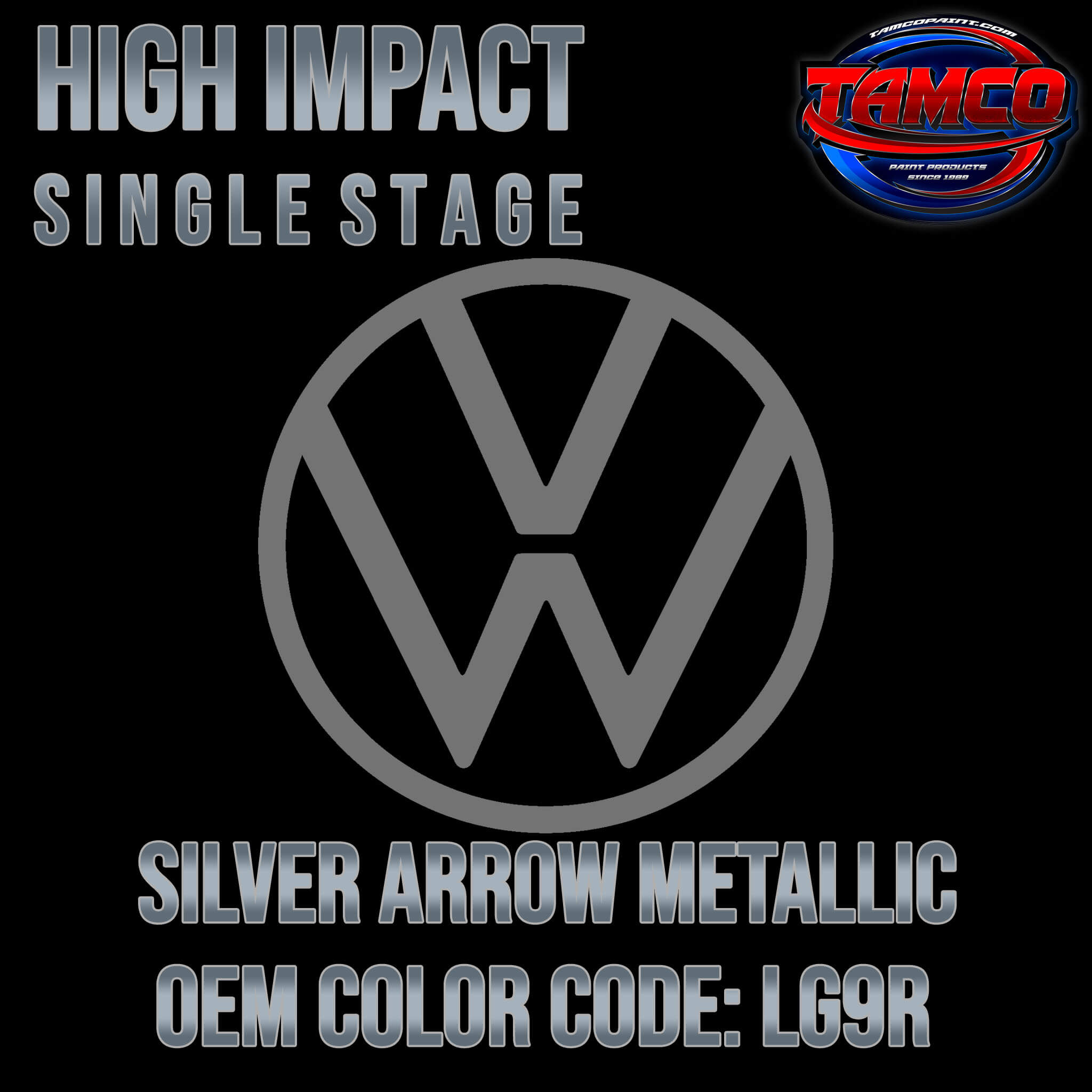 Volkswagen Silver Arrow Metallic | LG9R | 1998-2013 | OEM High Impact