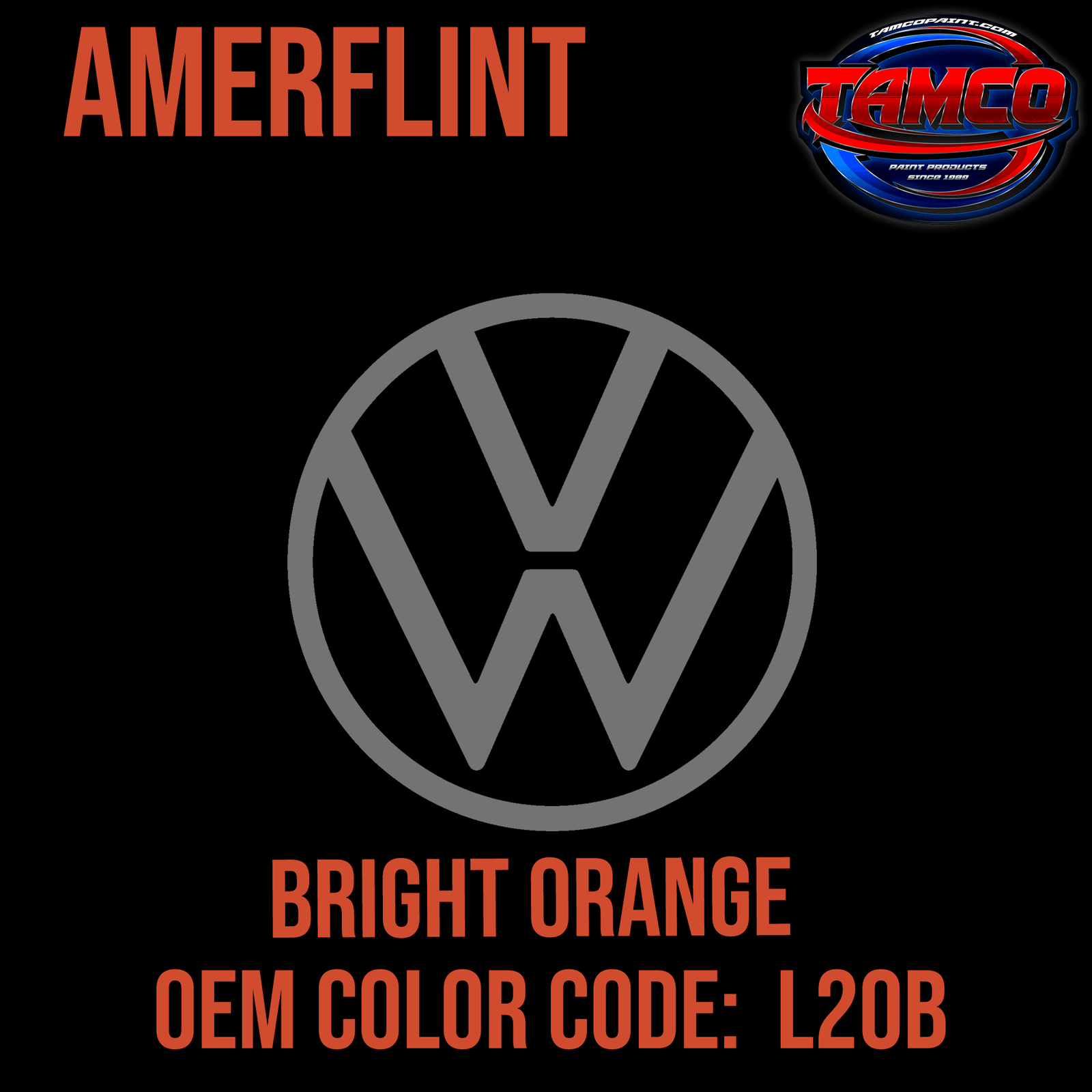 Volkswagen Bright Orange | L20B | 1979-1980 | OEM Amerflint II Series