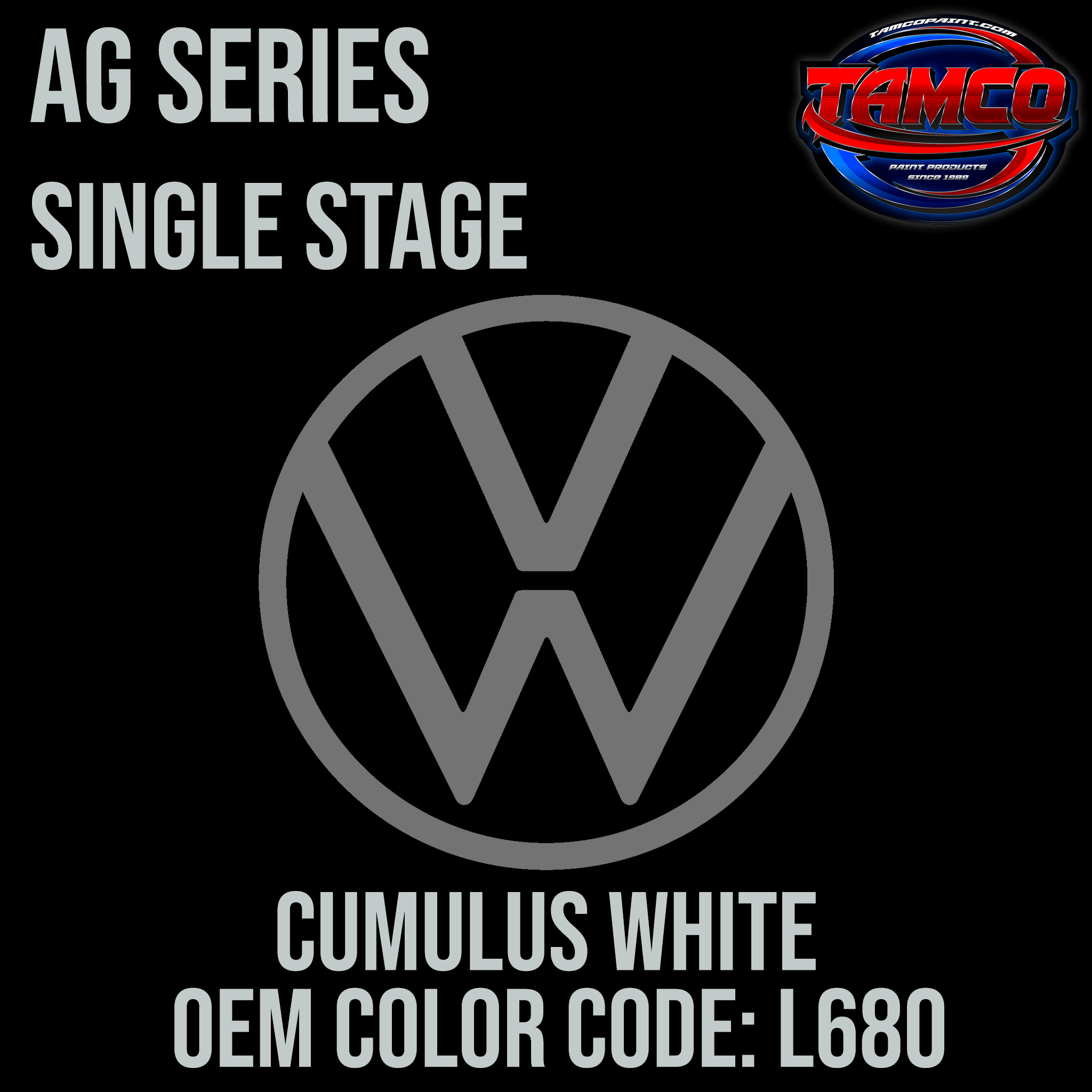 Volkswagen Cumulus White | L680 | 1966-1967 | OEM AG Series Single Sta