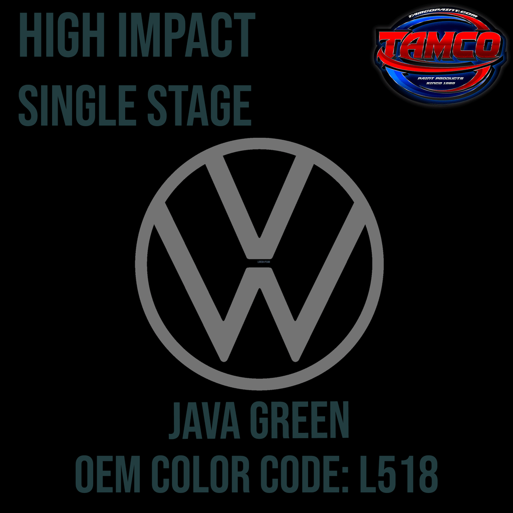 ONLY Volkswagen Java Green | L518 | 1963-1967 | OEM High Impact Series