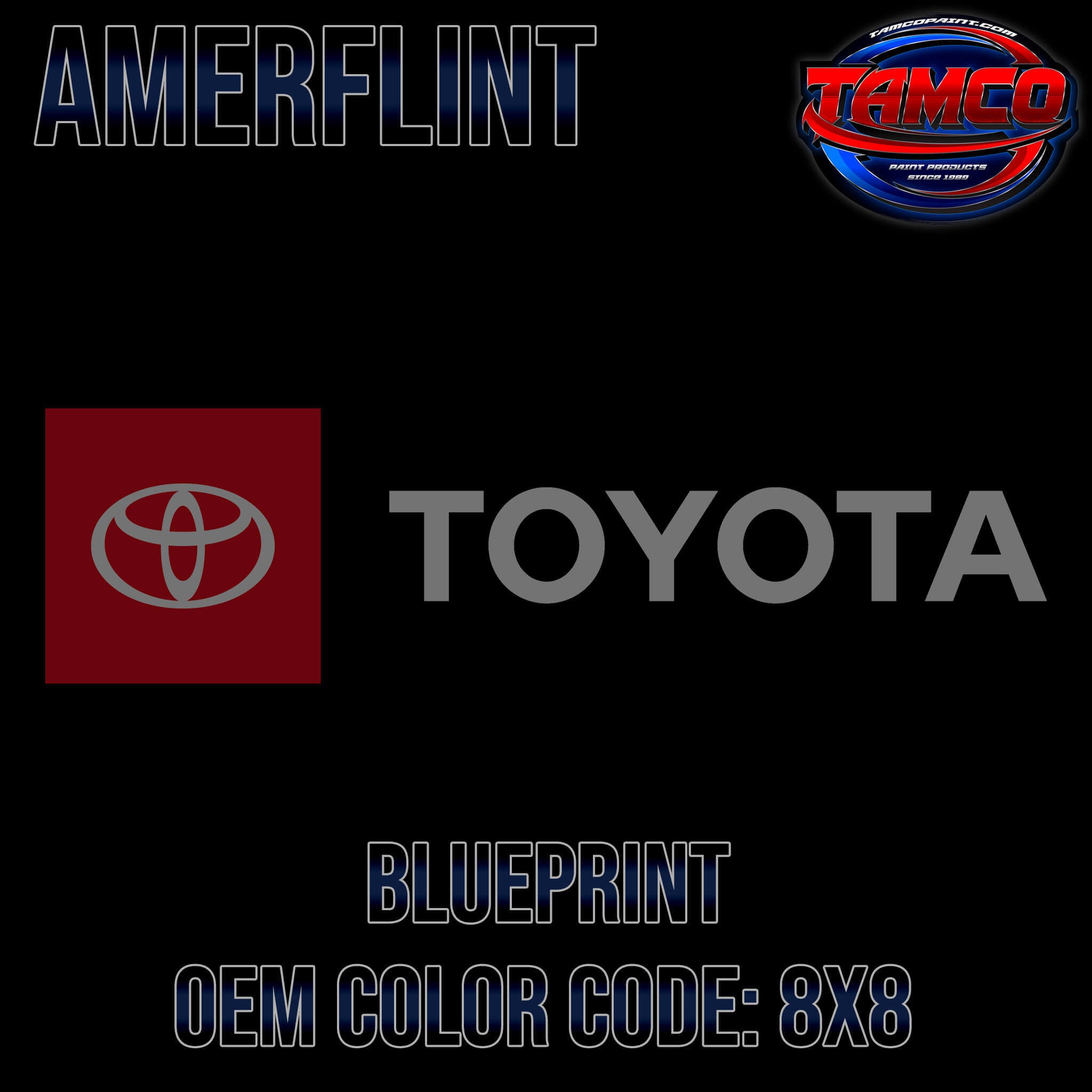 Toyota Blueprint | 8X8 | 2019-2024 | OEM Amerflint II Series Single St