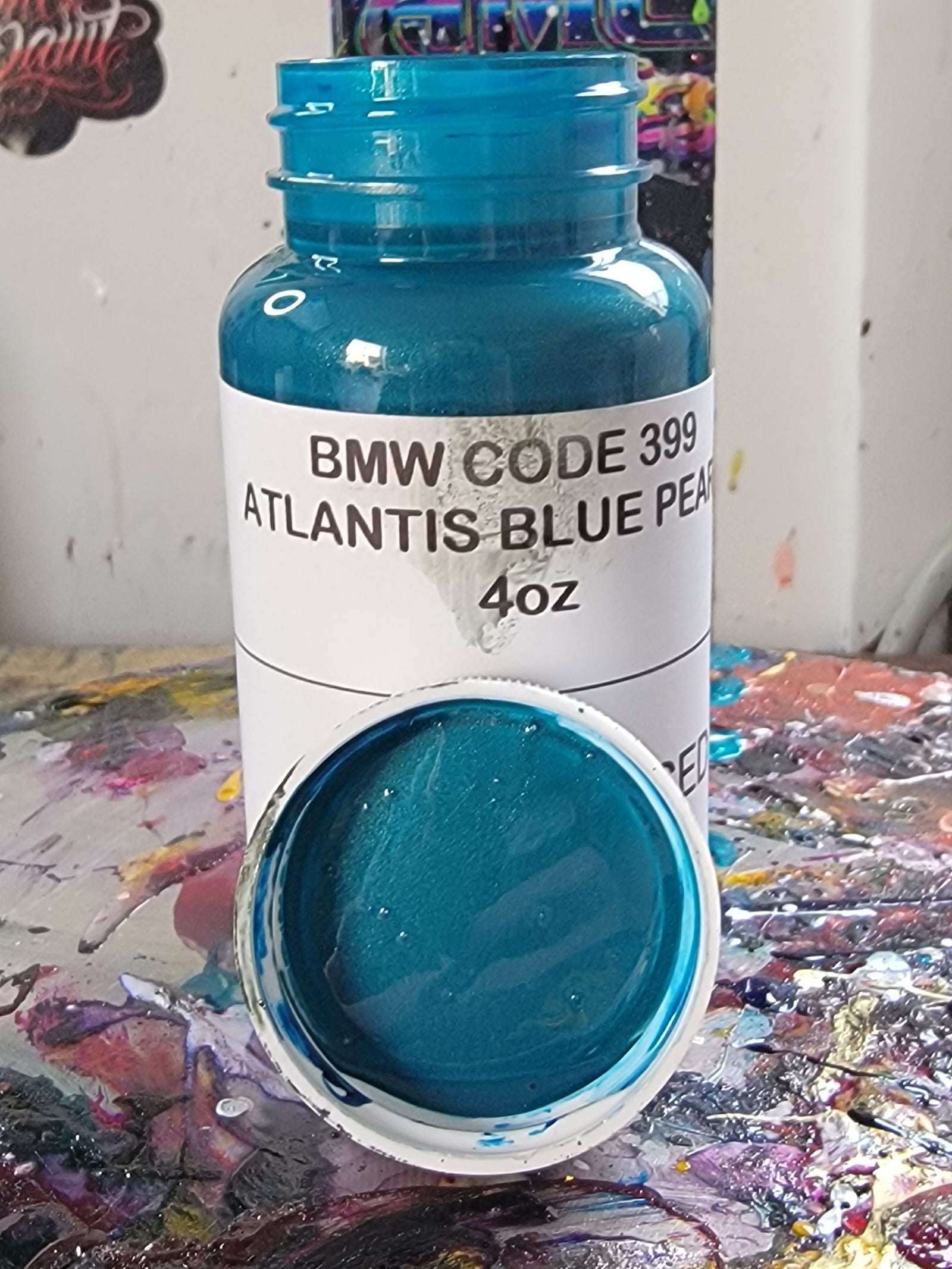 BMW Atlantis Blue | 399 | 1997-2000 | OEM Basecoat