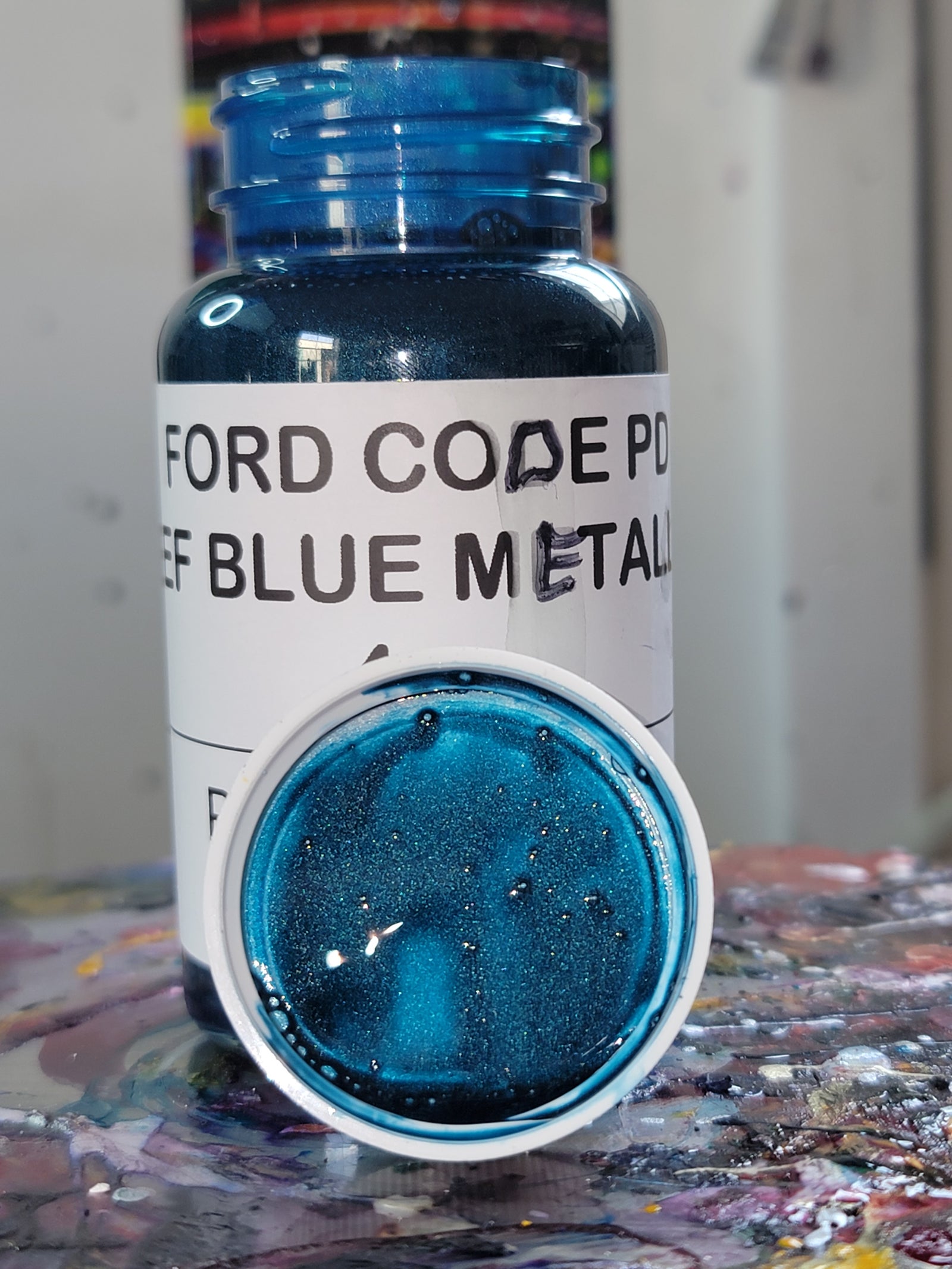 Ford Reef Blue Metallic | PD / 6565 | 1993 | OEM Basecoat