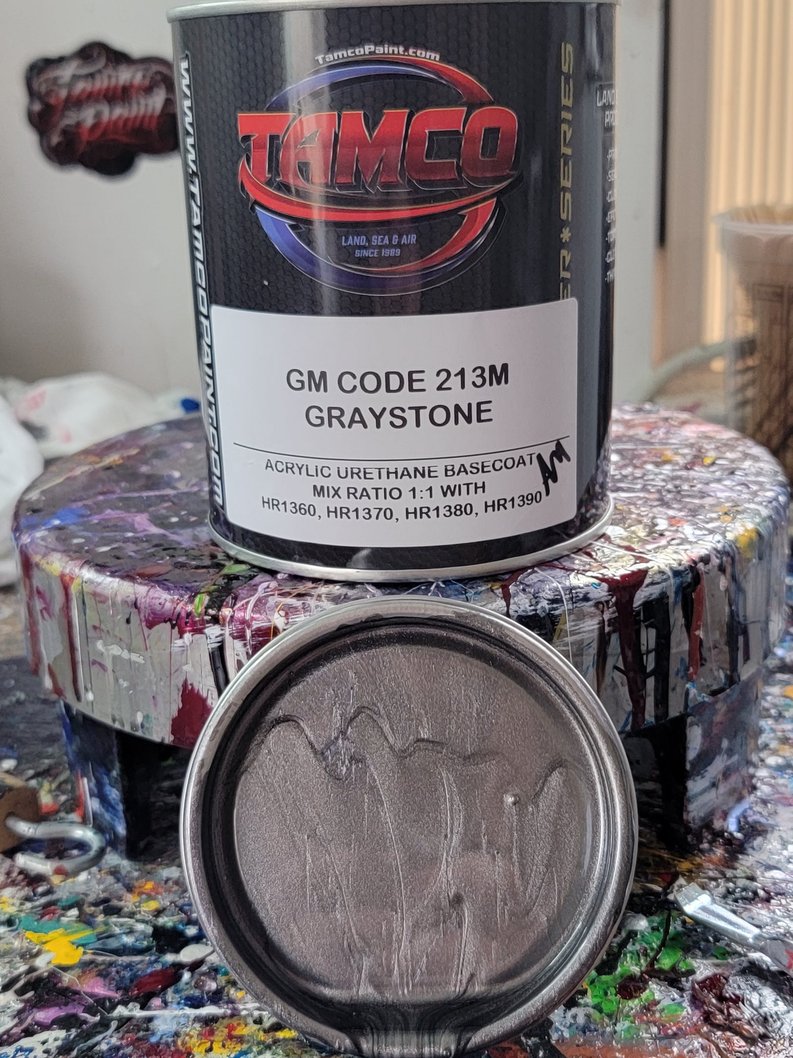 GM Graystone Metallic | 16 / GIW / 213M | 2004-2013 | OEM Basecoat