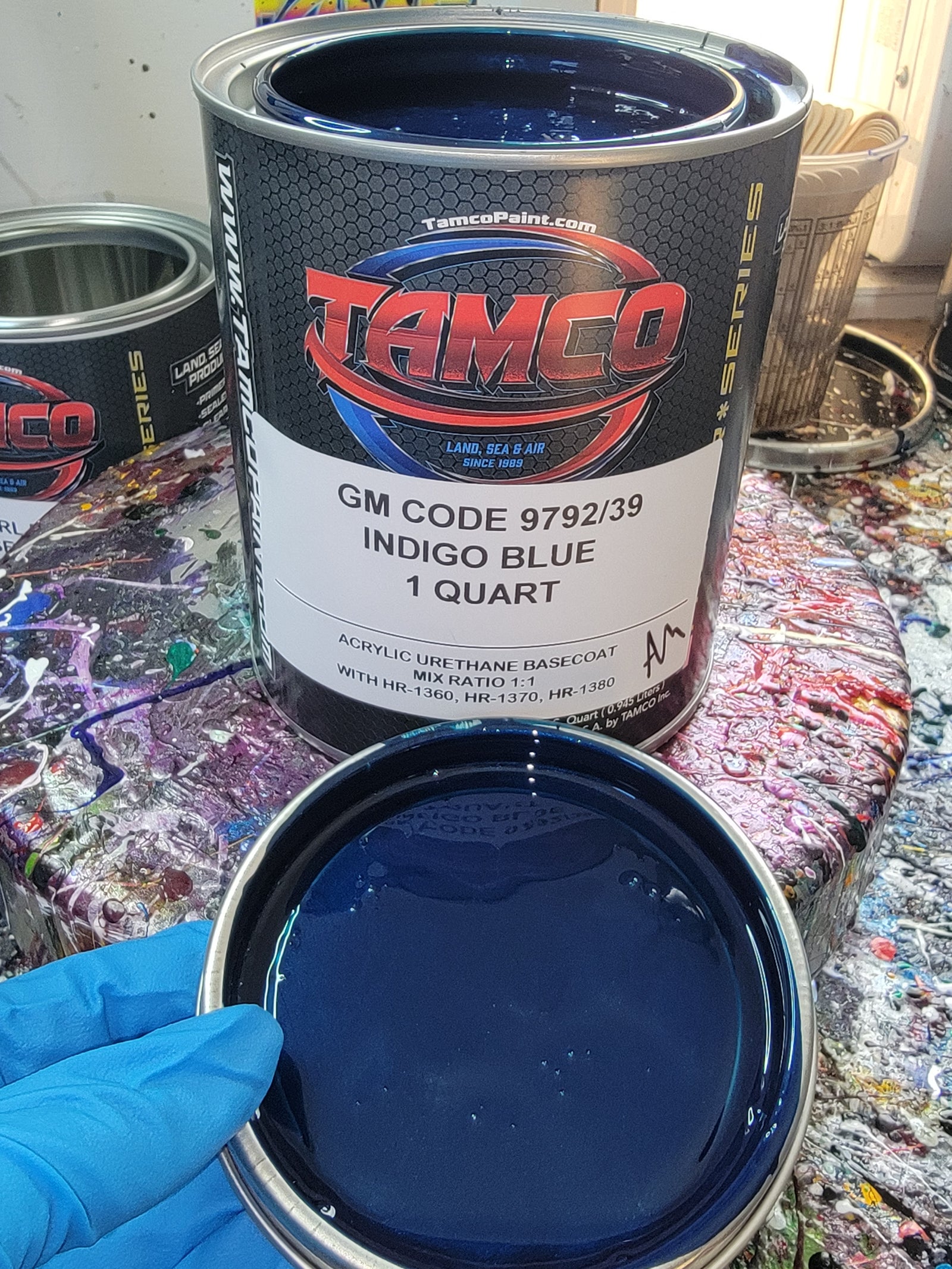GM Indigo Blue | 39 / 5IW / 9792 | 1993-2023 | OEM Basecoat