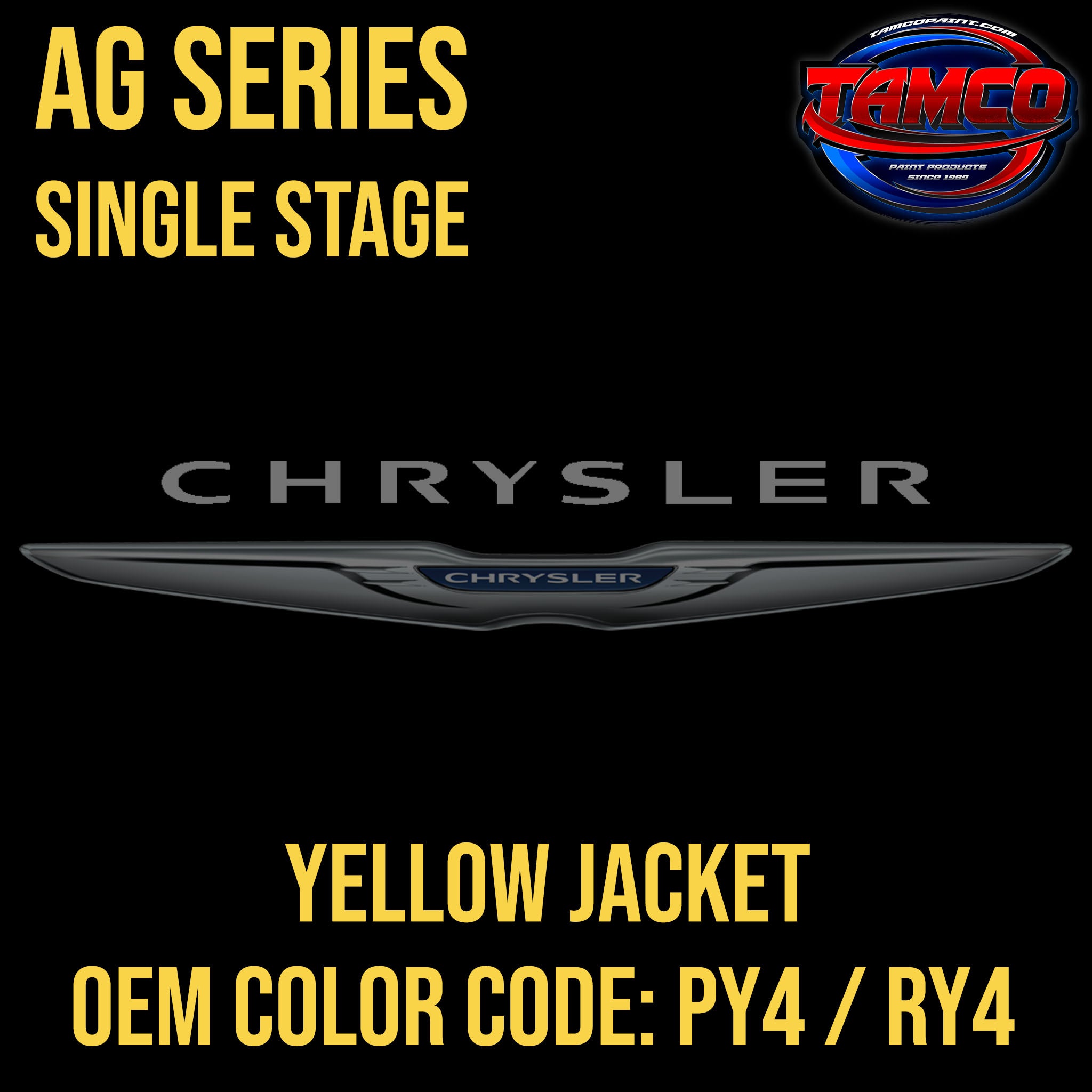 Dodge Yellow Jacket | PY4 / RY4 | 2016-2019 | OEM AG Series Single Sta