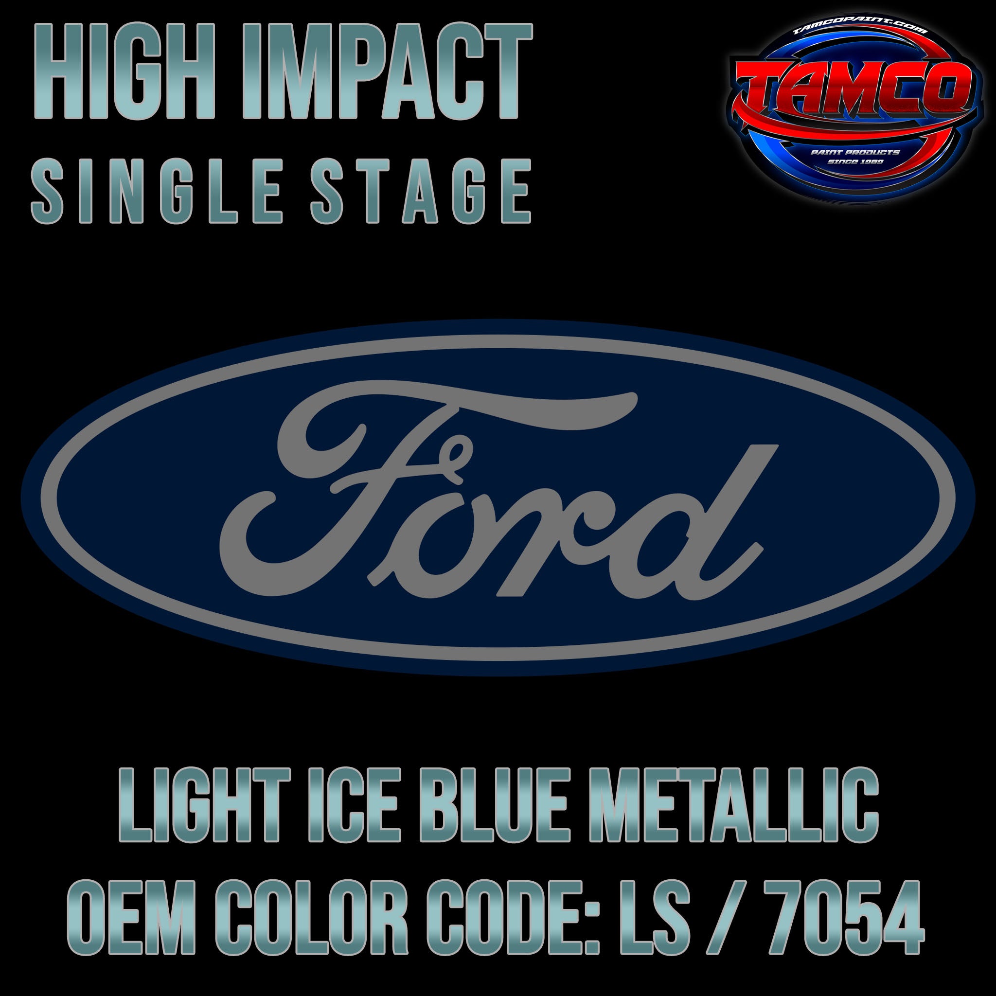 Ford Light Ice Blue Metallic | LS / 7054 | 2002-2014 | OEM High Impact