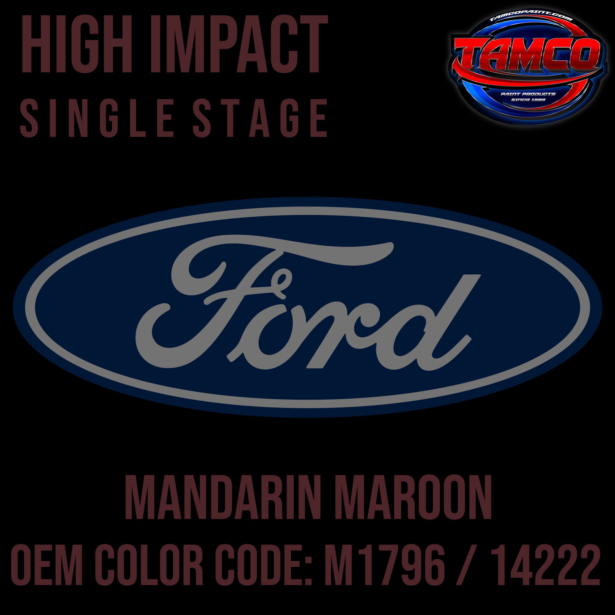 Ford Mandarin Maroon | M1796 / 14222 | 1940;1947-1948 | OEM High Impac