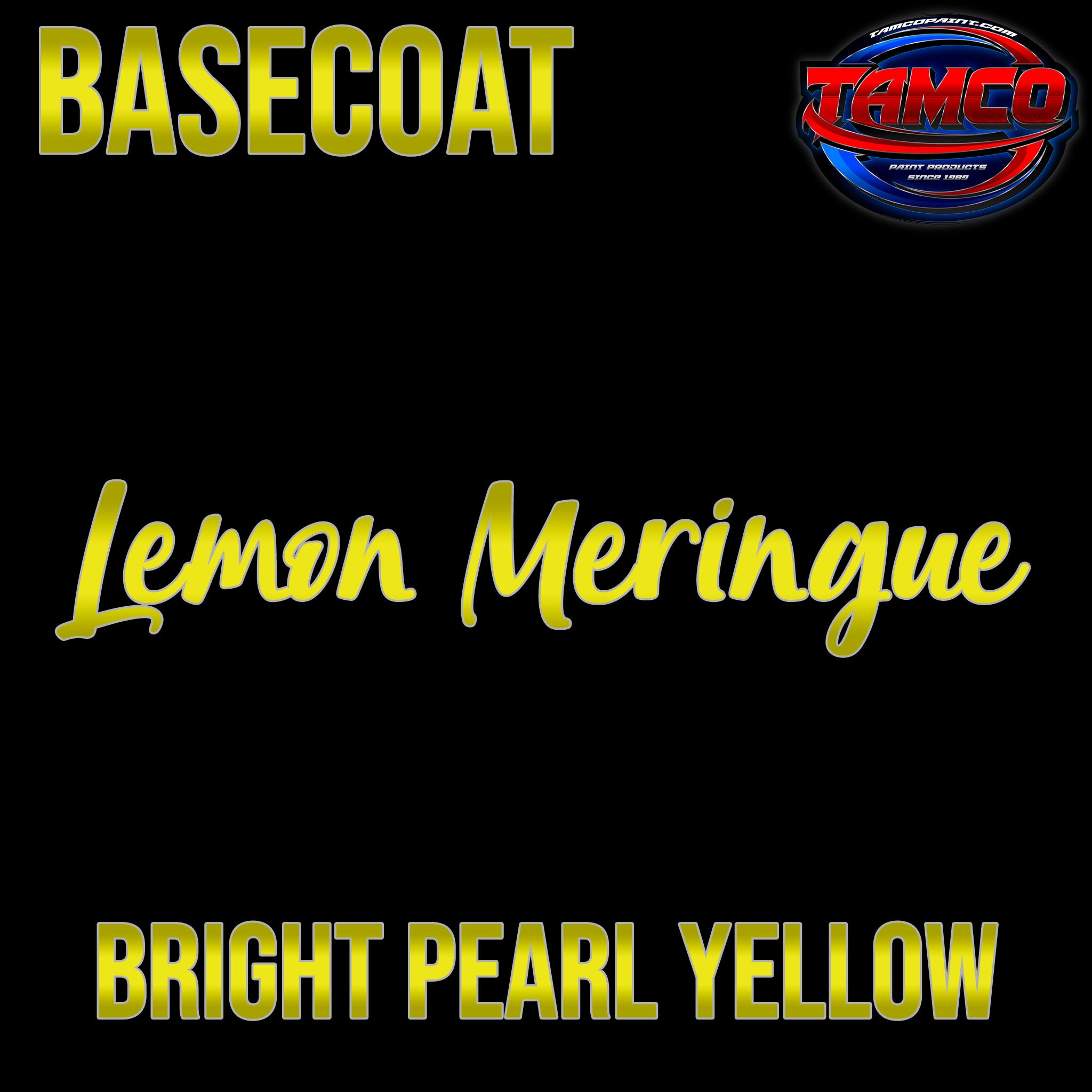 Lemon Meringue | Bright Pearl Yellow | Customer Color Basecoat