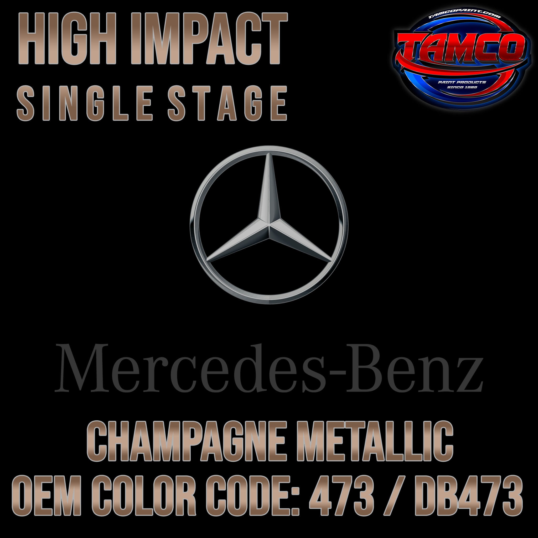 Mercedes Champagne Metallic | 473 / DB473 | 1980-1990 | OEM High Impac