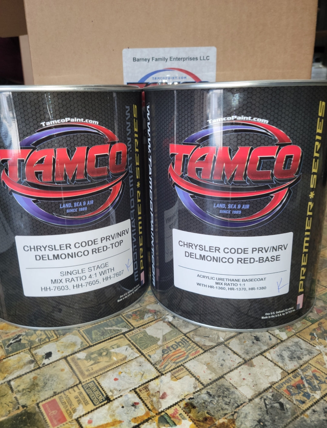 Chrysler Delmonico Red | PRV / NRV | 2015-2022 | OEM 2K Tri-Stage Base