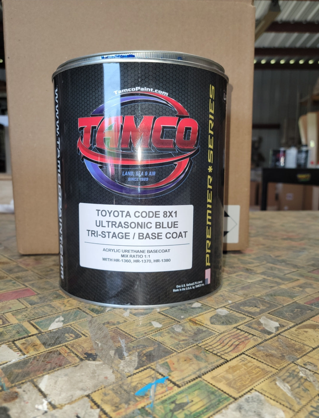 Lexus Ultrasonic Blue Mica | 8X1 | 2015-2022 | OEM 2K Tri-Stage Baseco